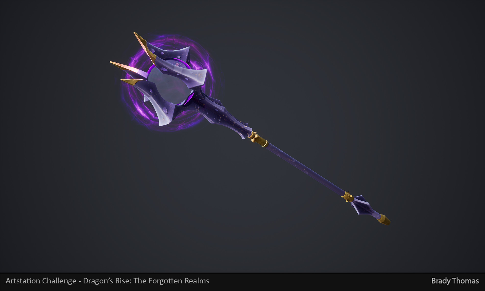 Brady Thomas - Artstation Challenge 2022 - The Lord's Sceptre