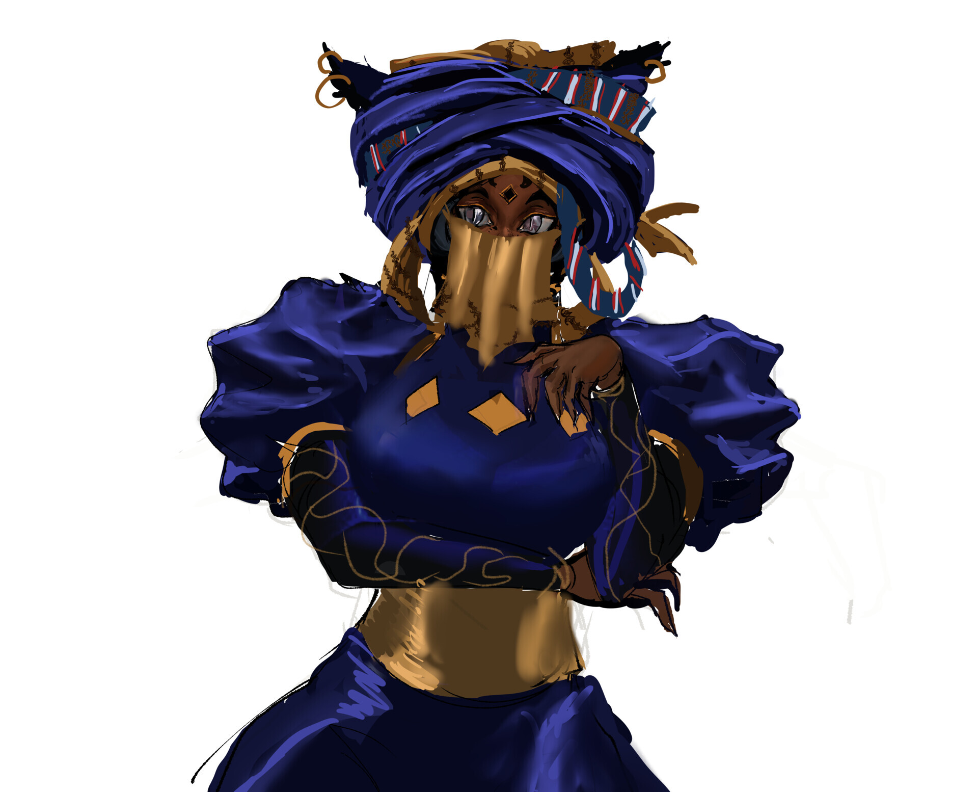 Moe - Yazia JINN HUNTER Character Art / Model