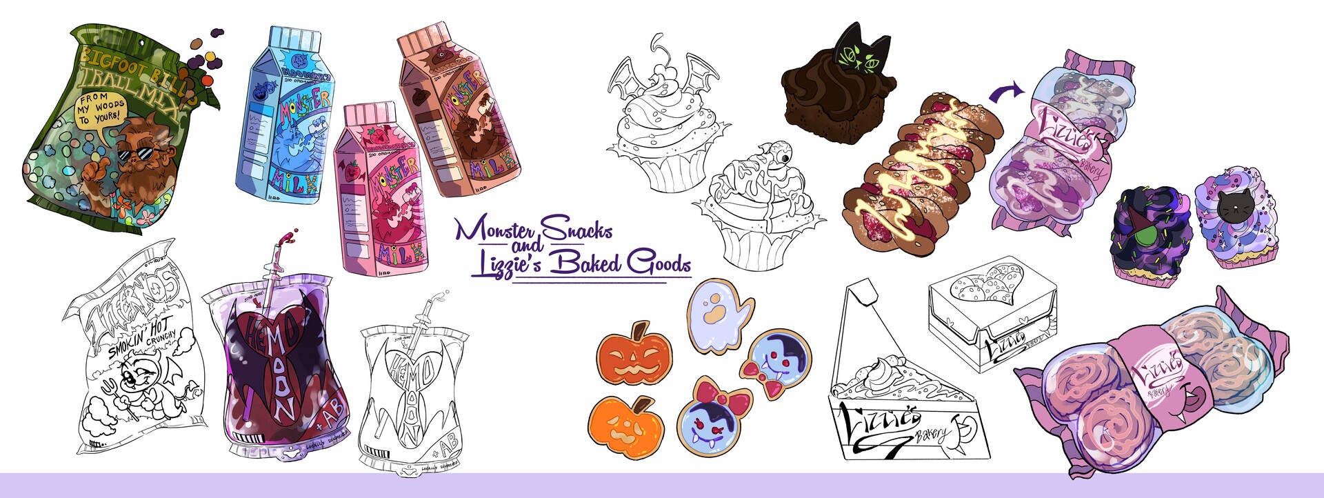 ArtStation - Monster Snacks