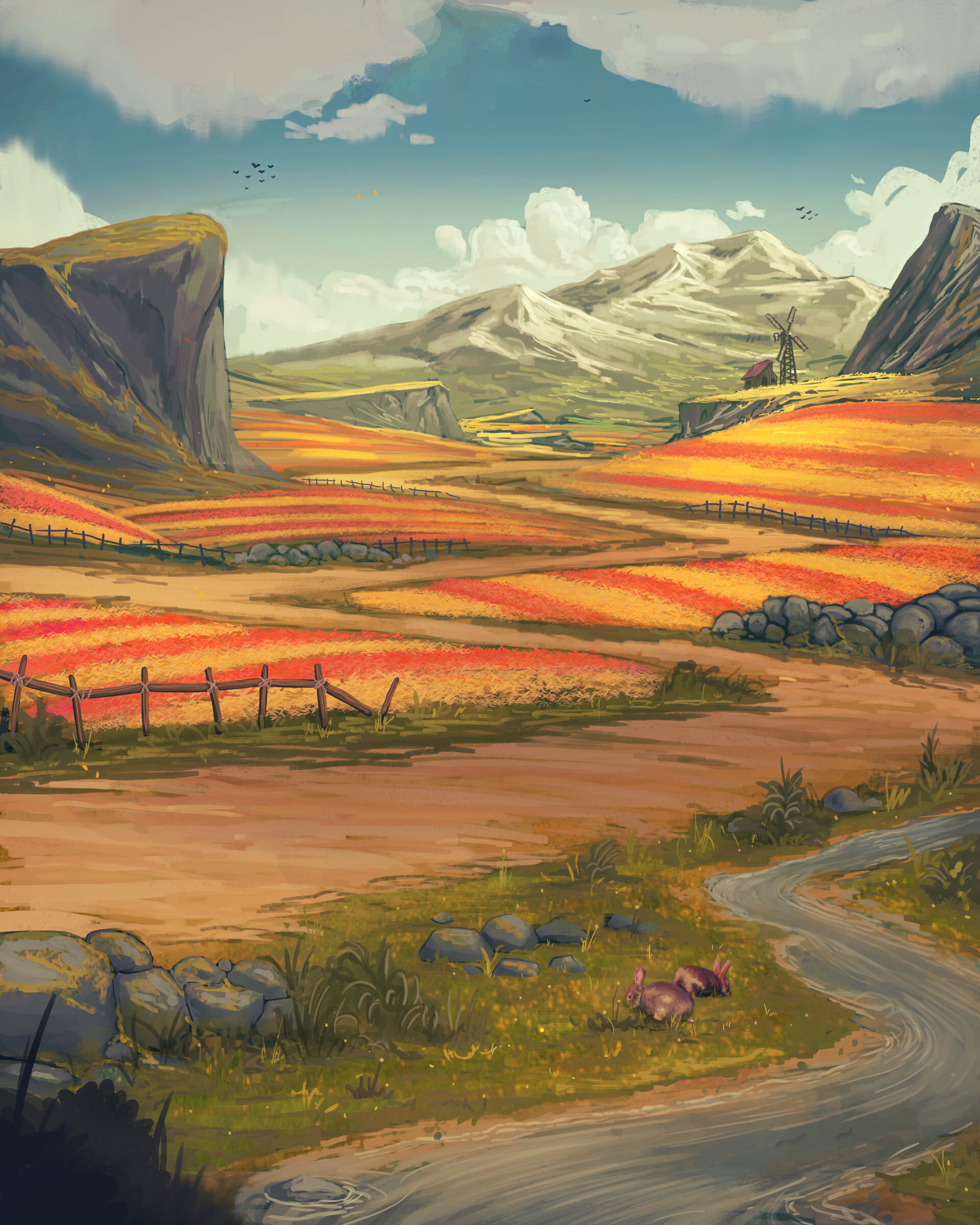 Radiant Valley by James Maw : r/ImaginaryPathways
