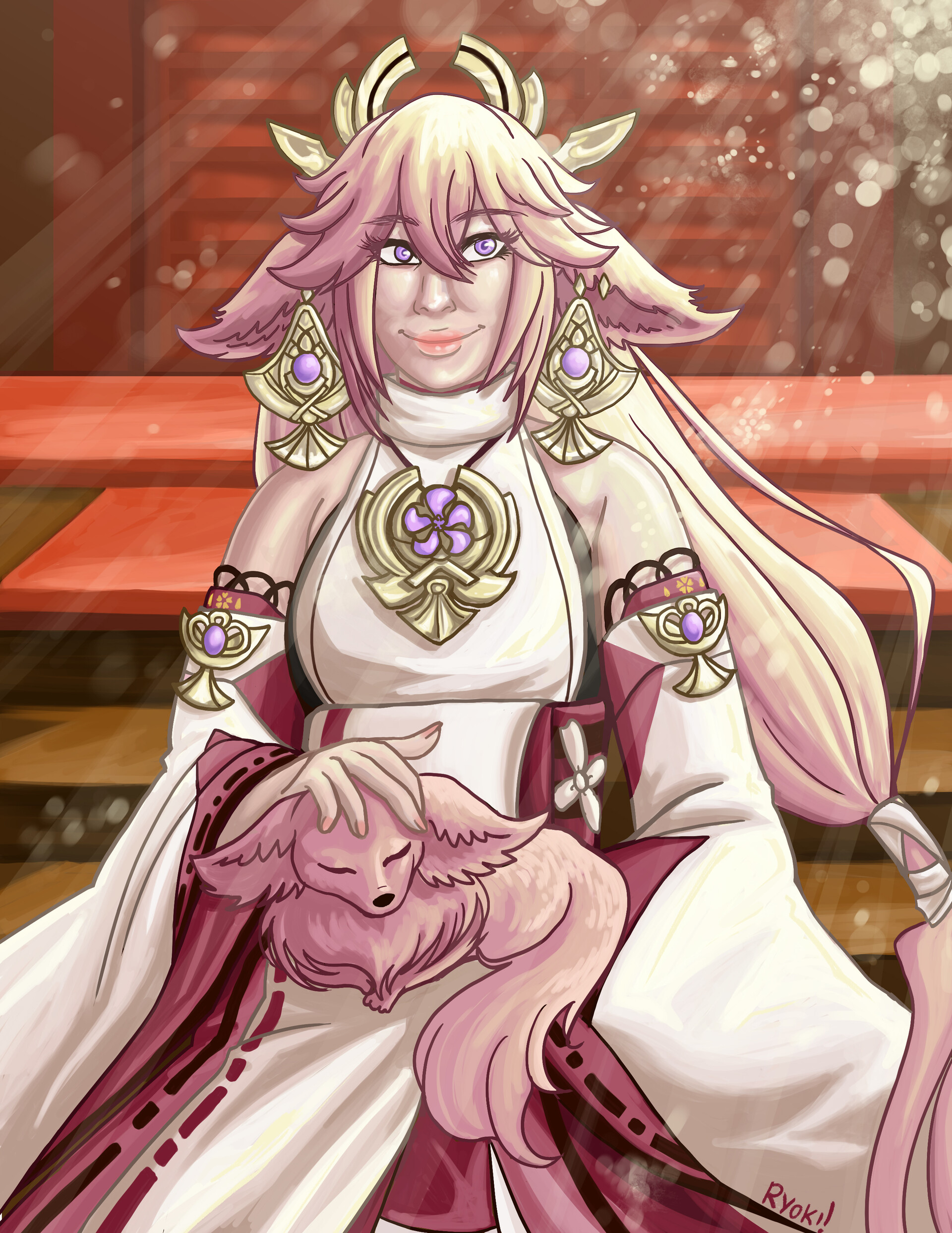 ArtStation - Yae Miko