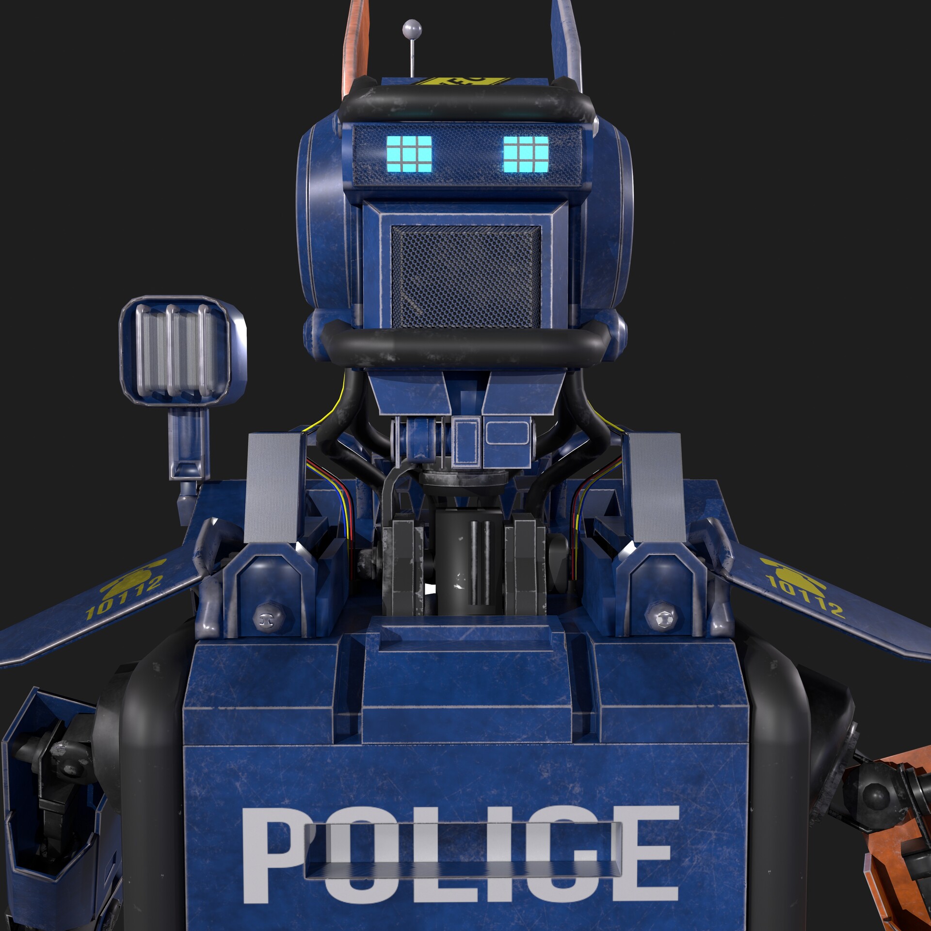 ArtStation - Chappie as Practise work