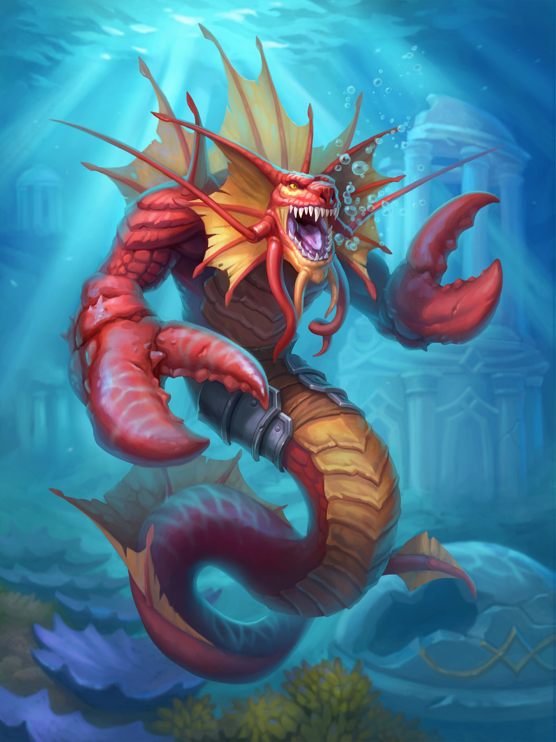 ArtStation - Hearthstone - Voyage to the Sunken City