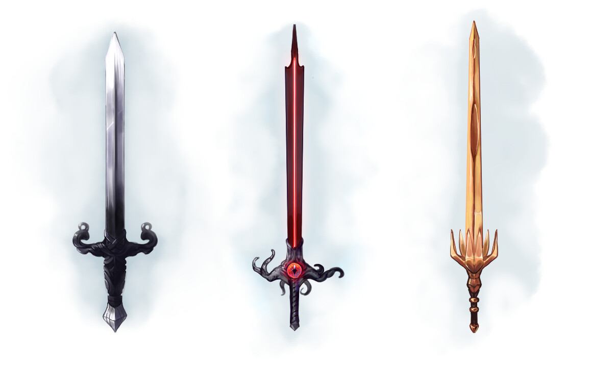 ArtStation - Sword Concept Group A