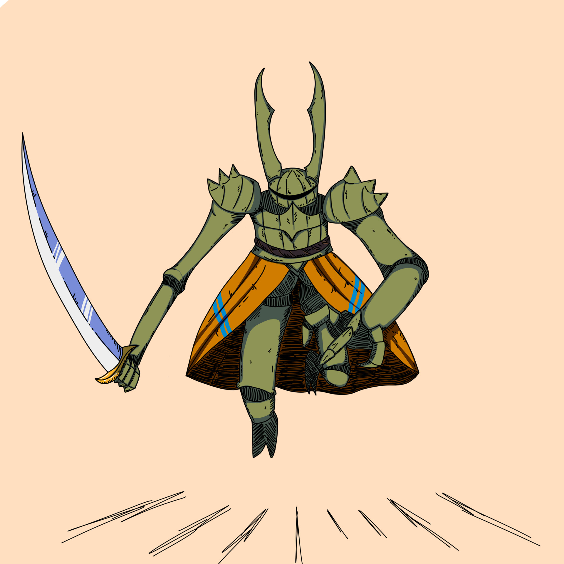ArtStation - Beetle knight