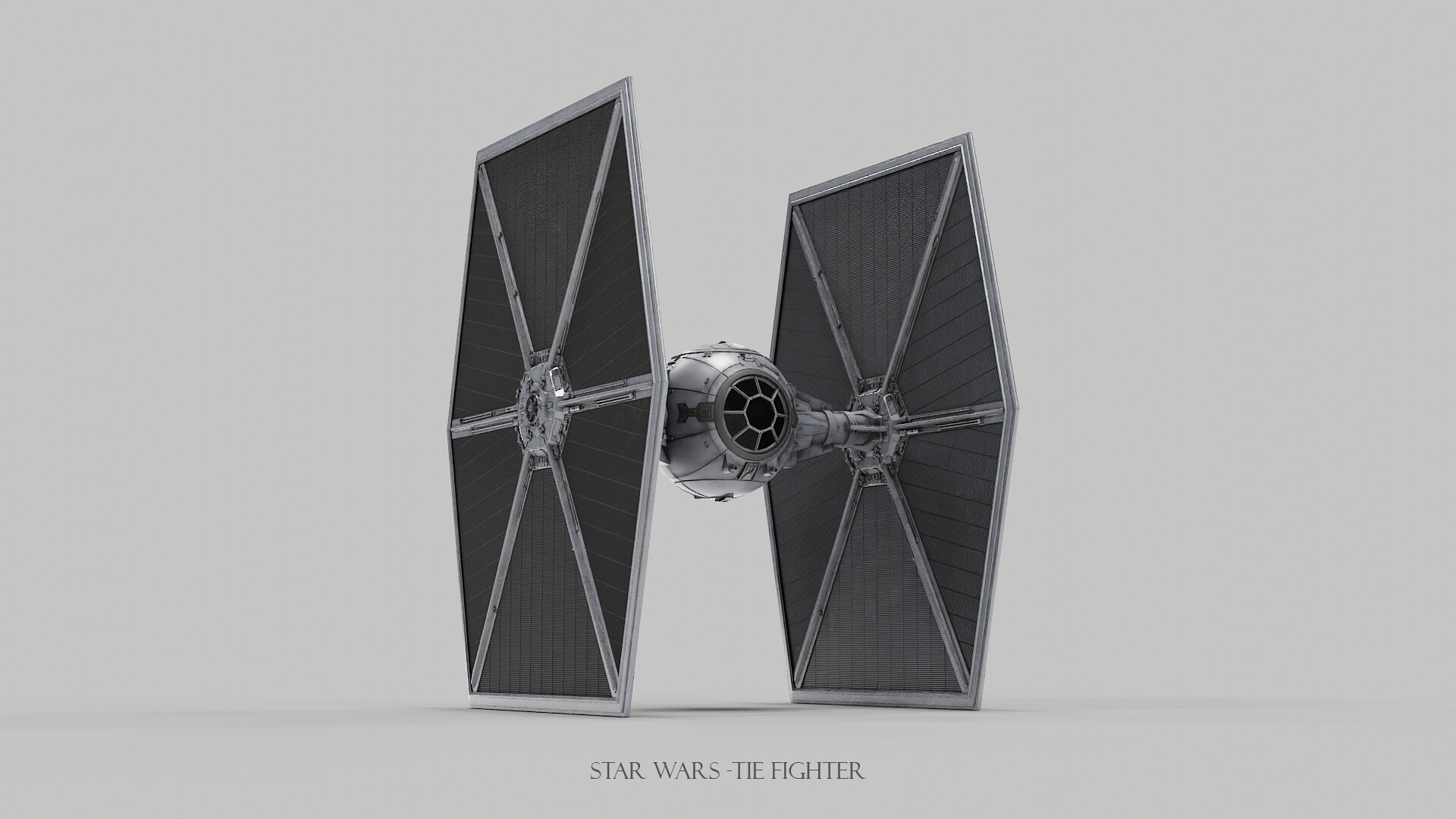 ArtStation - Tie-Fighter