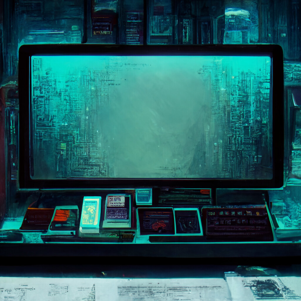 Aaron Wacker Artwork - Cyberpunk Computer and Device Design - Concept Art