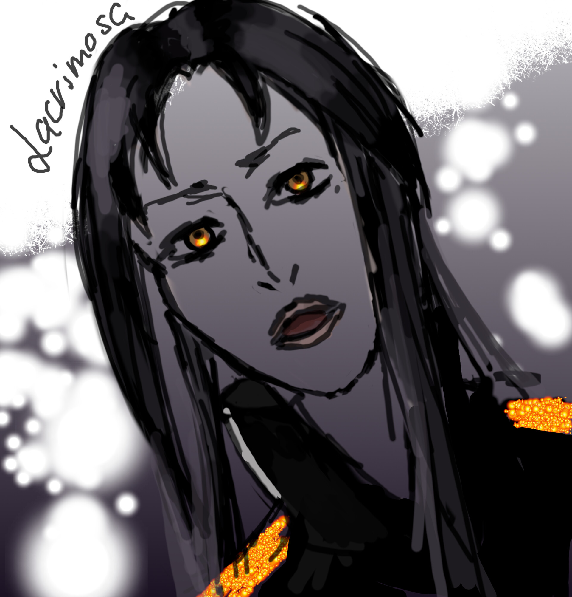 ArtStation - Kiyora in snow