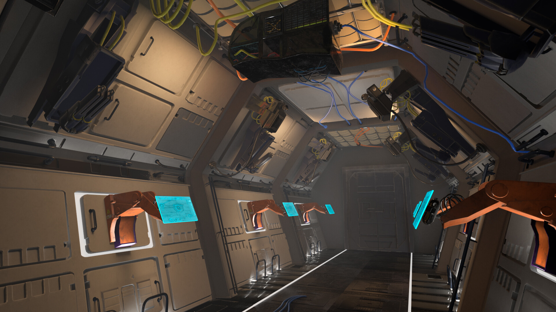 ArtStation - Science Fiction Corridor