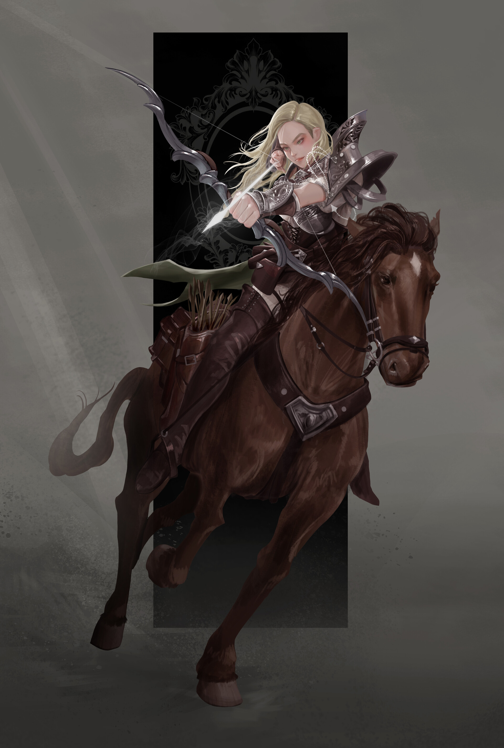 Jinho Hwang - Archer concept art