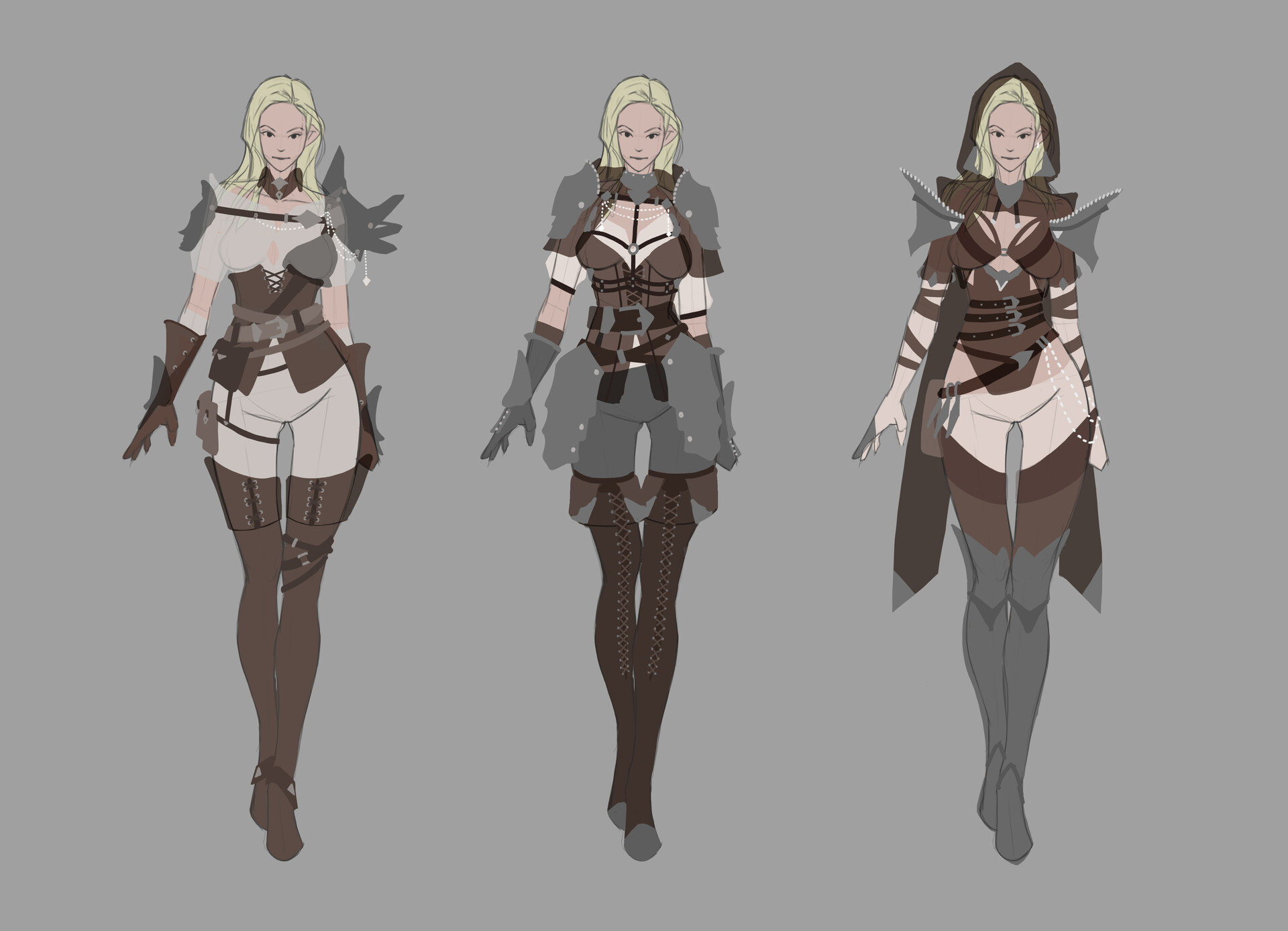 Jinho Hwang - Archer concept art