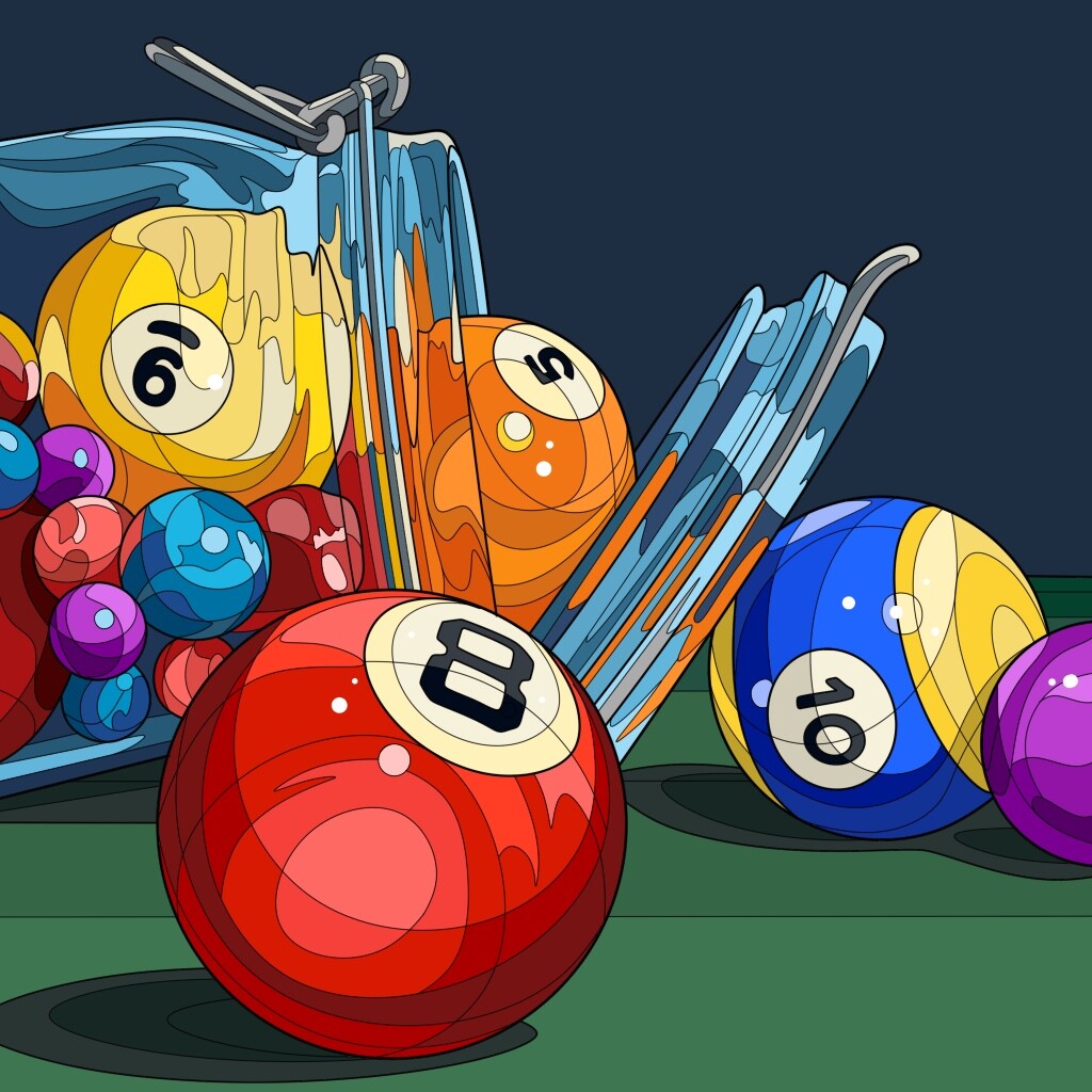 ArtStation - Billiards Balls