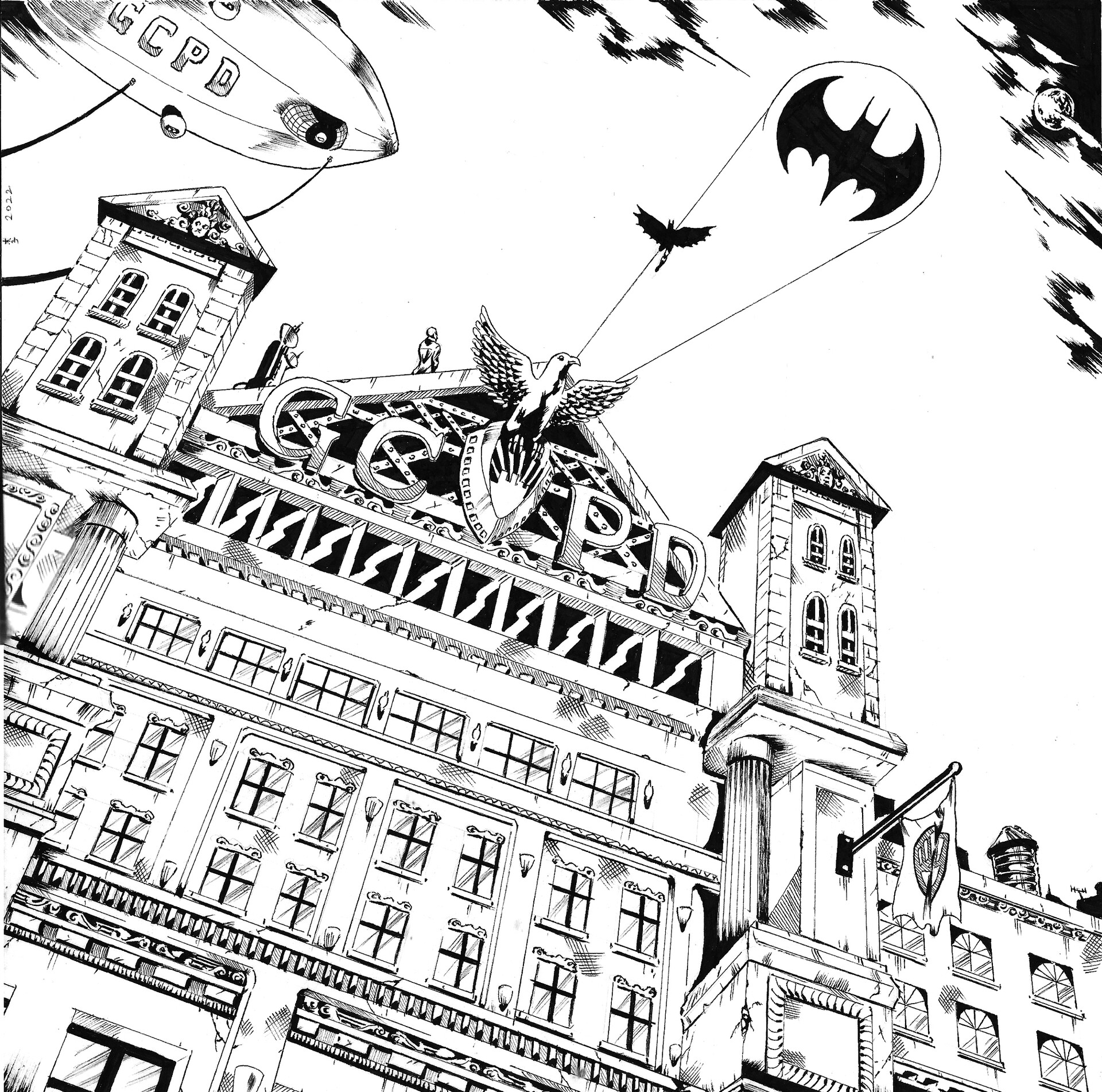 ArtStation - Pinup 50 - GCPD