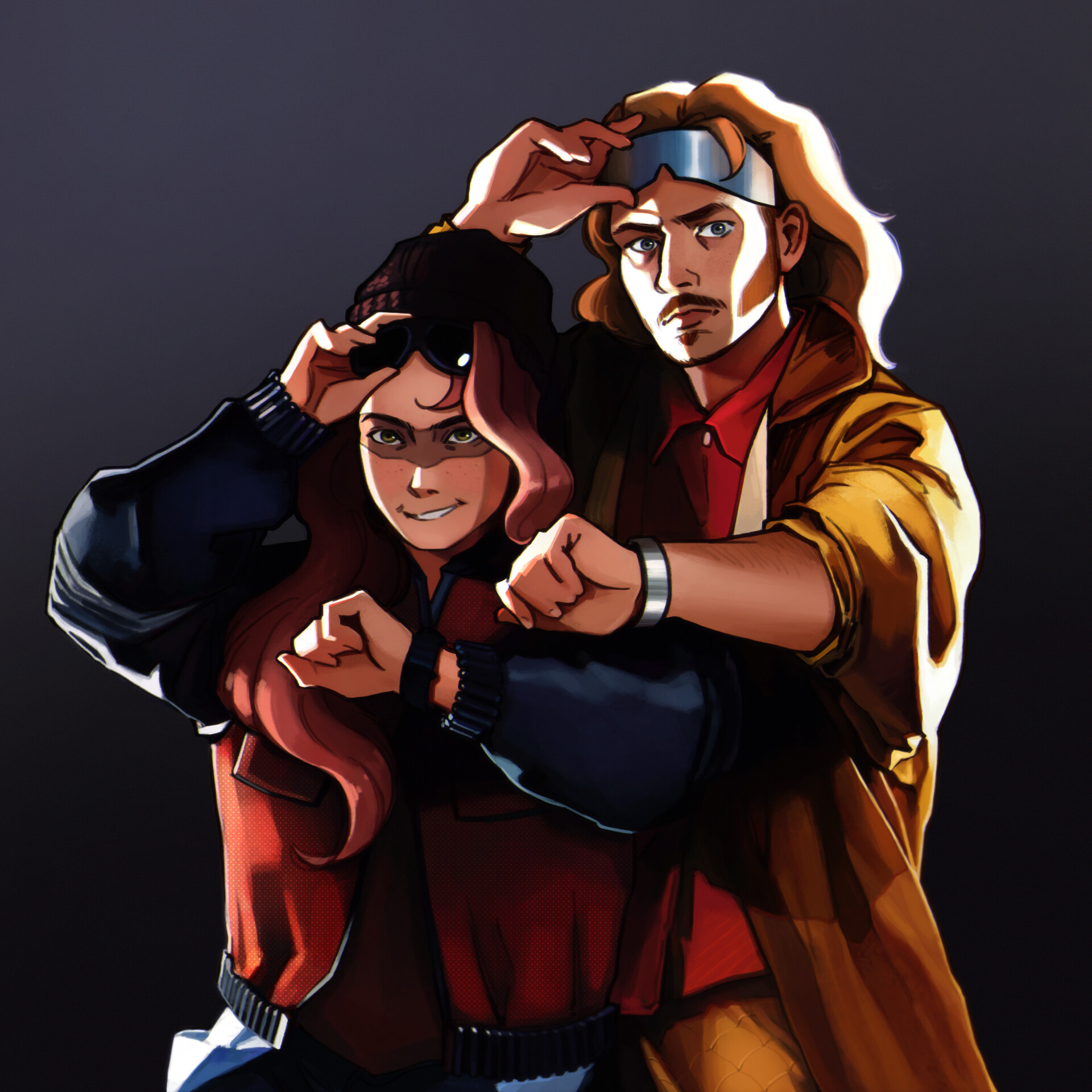 ArtStation - Back to the Future Crossover