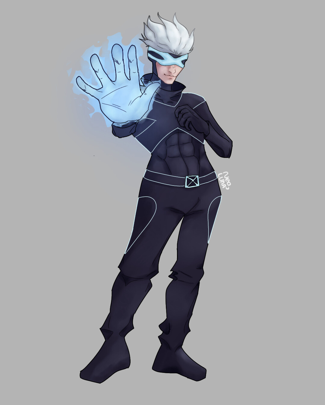 ArtStation - What if Satoru Gojo was a Mutant?