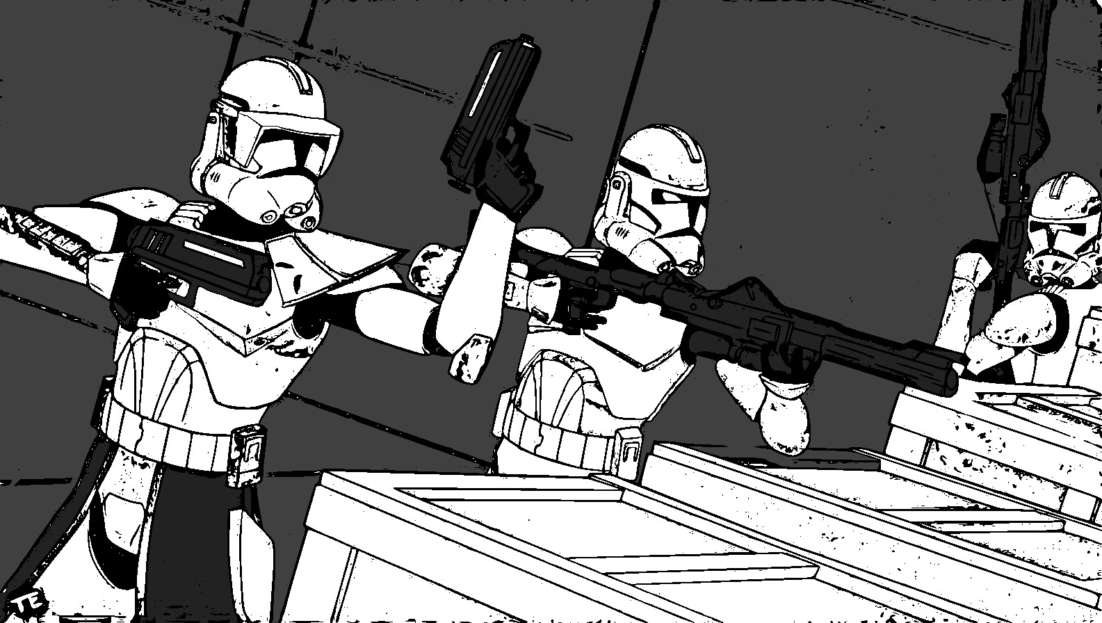 star wars clone troopers coloring pages