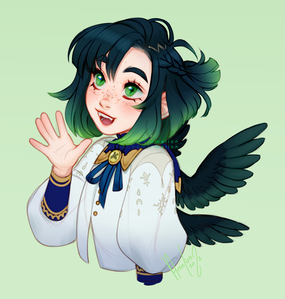 Amelion - Fantasy children design