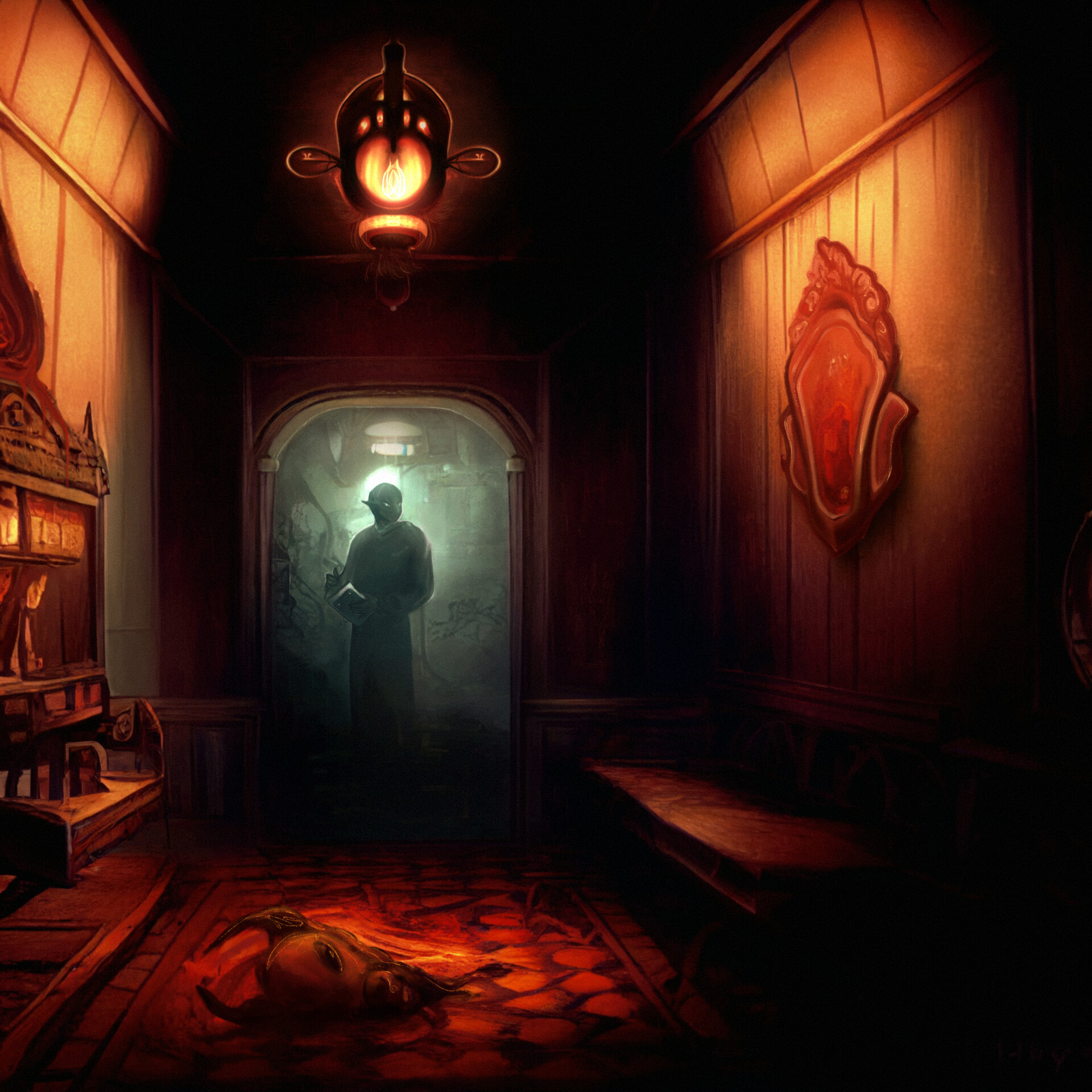 ArtStation - vampire room