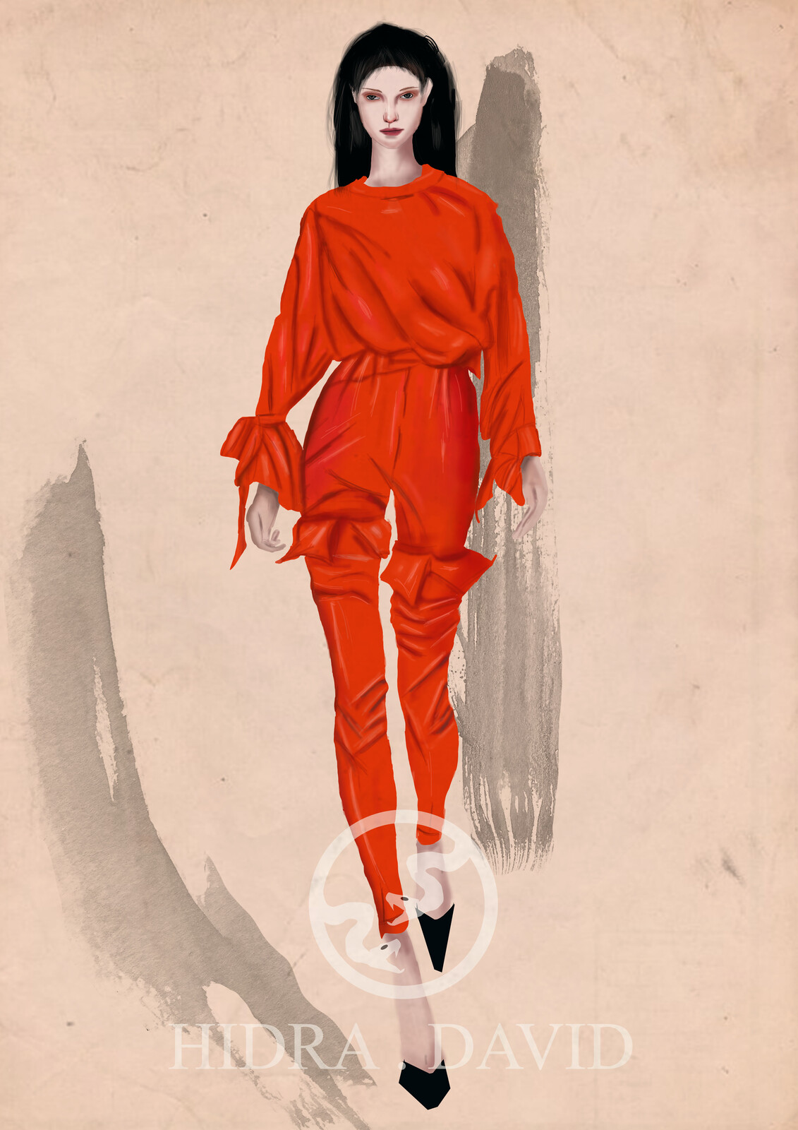 Hidra David - Ilustración de moda