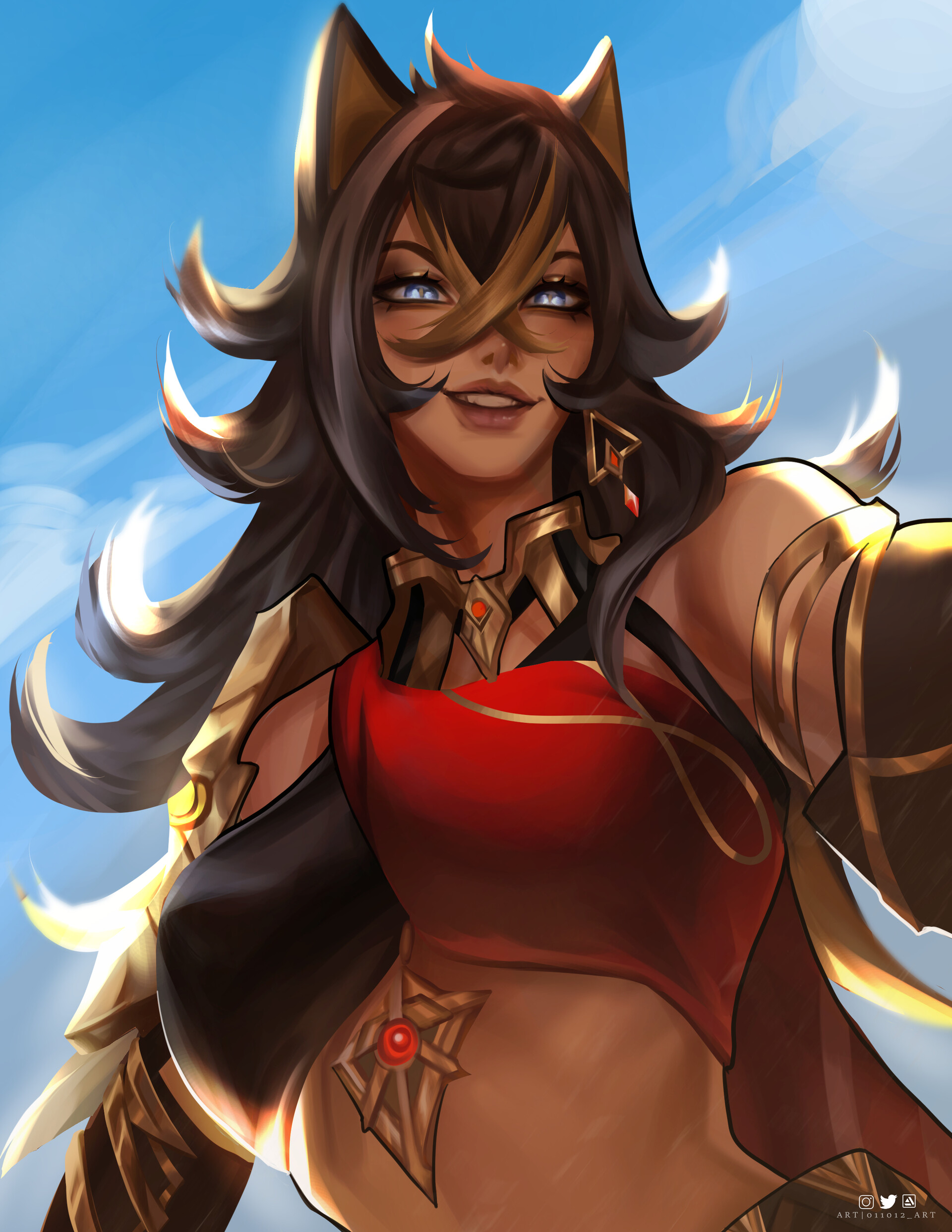 ArtStation - DEHYA ( Genshin Impact fanart )