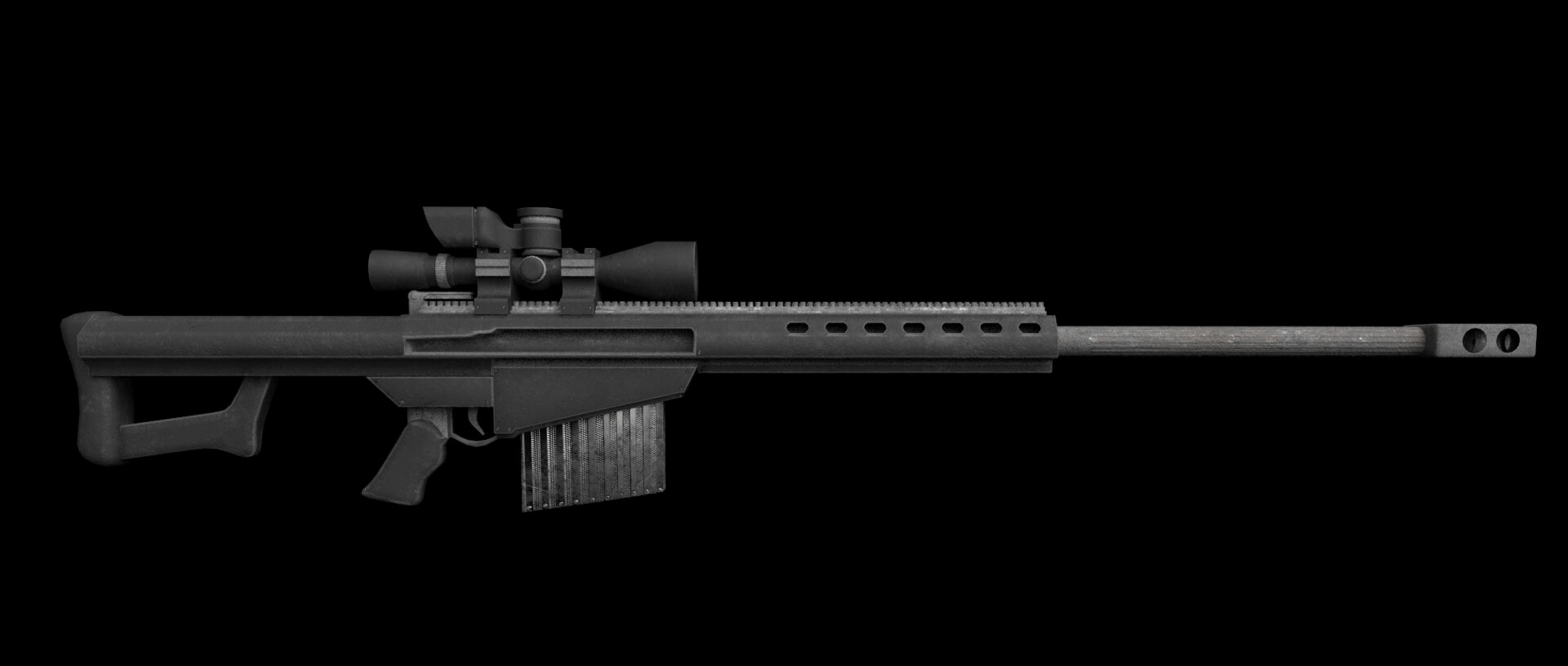 ArtStation - Barret M82 Sniper