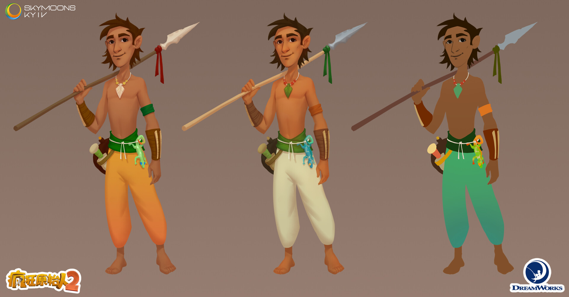 SMK Team - The Croods 2 (mobile game) - NPCs Part II