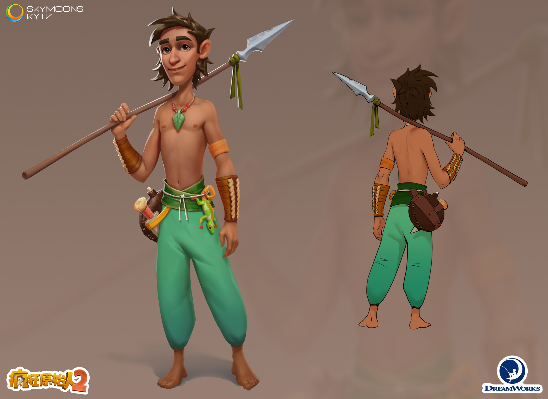 SMK Team - The Croods 2 (mobile game) - NPCs Part II