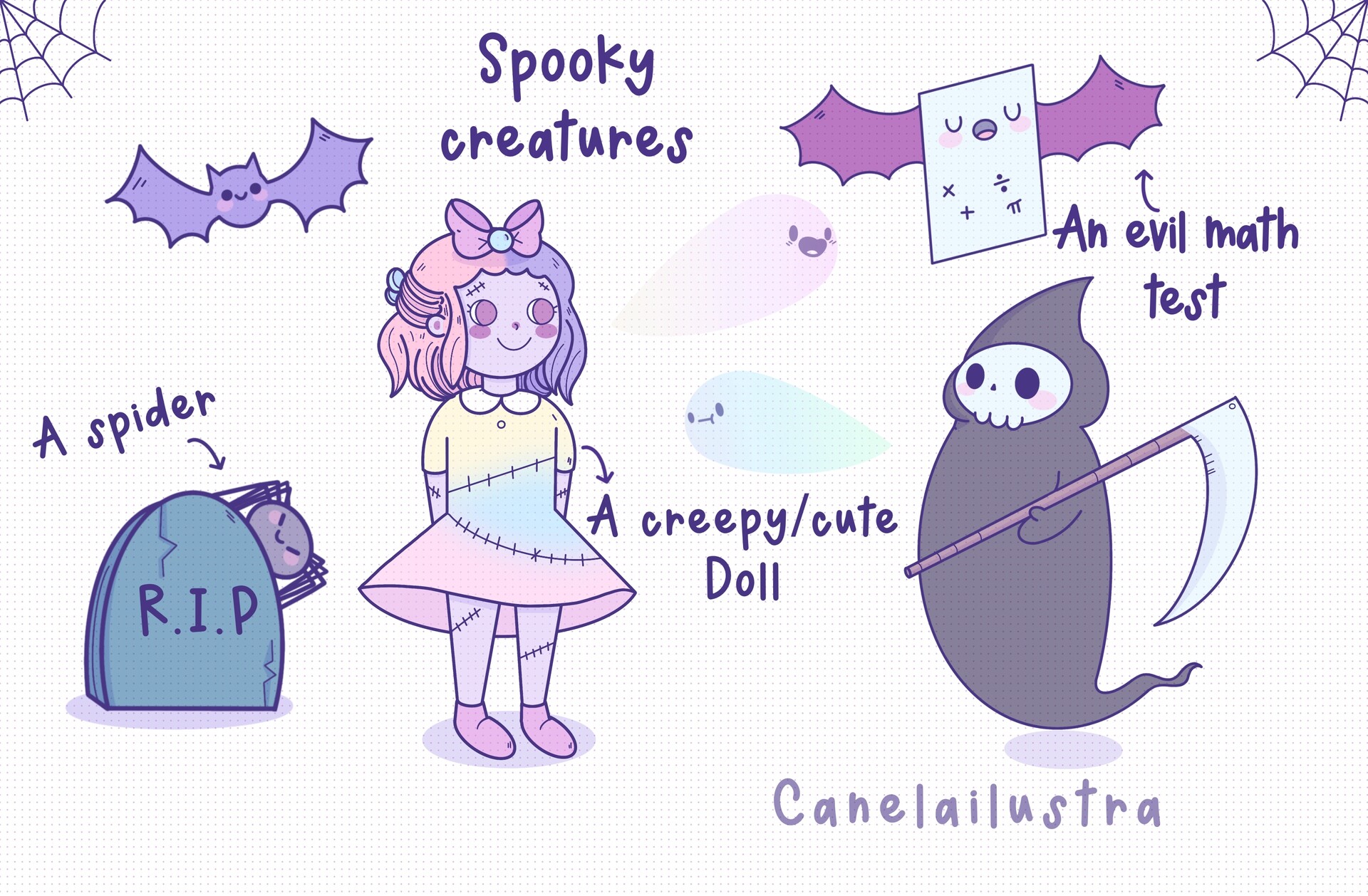 ArtStation - Spooky creatures