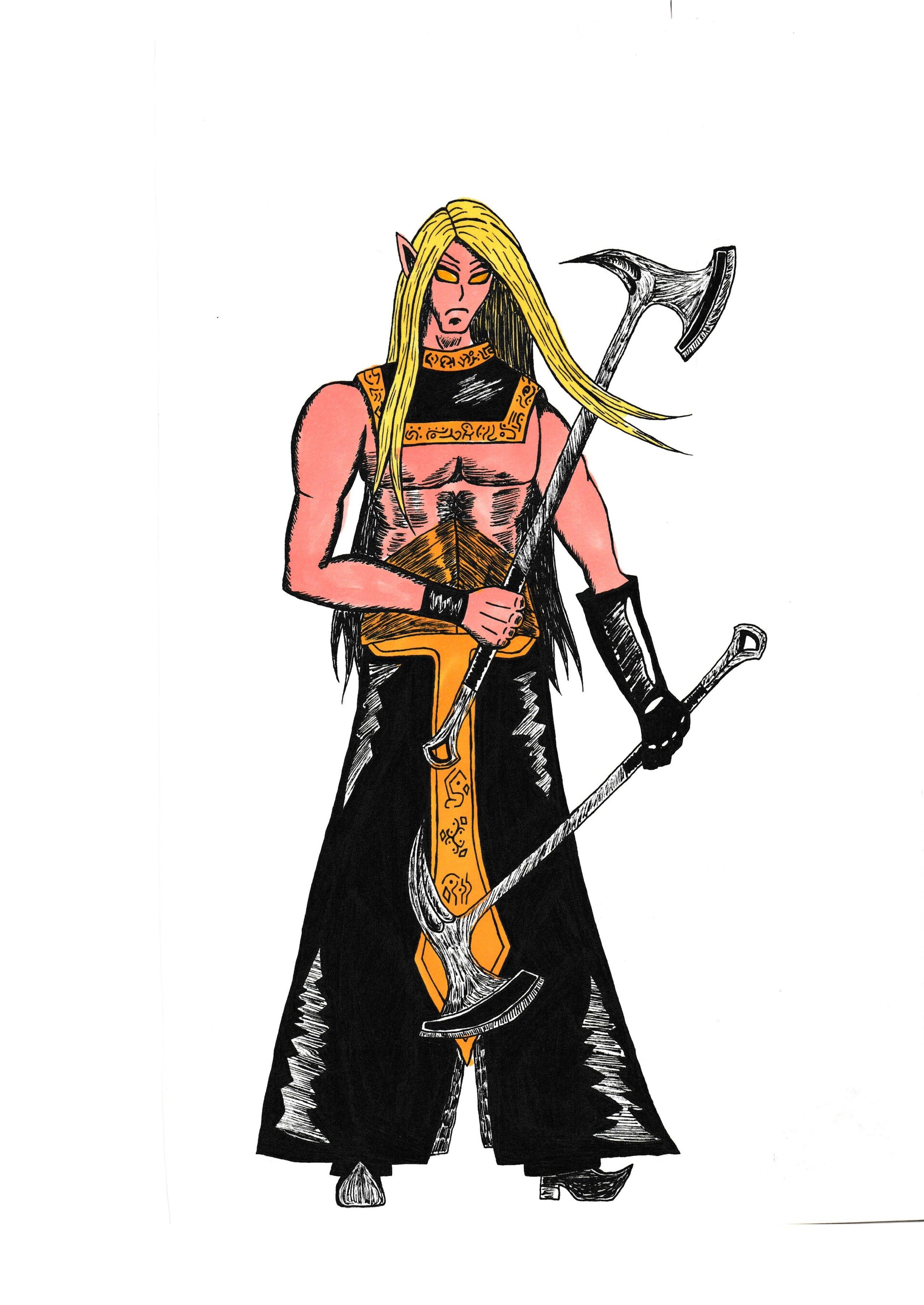 ArtStation - Tayanthos - High Elf Master Blacksmith