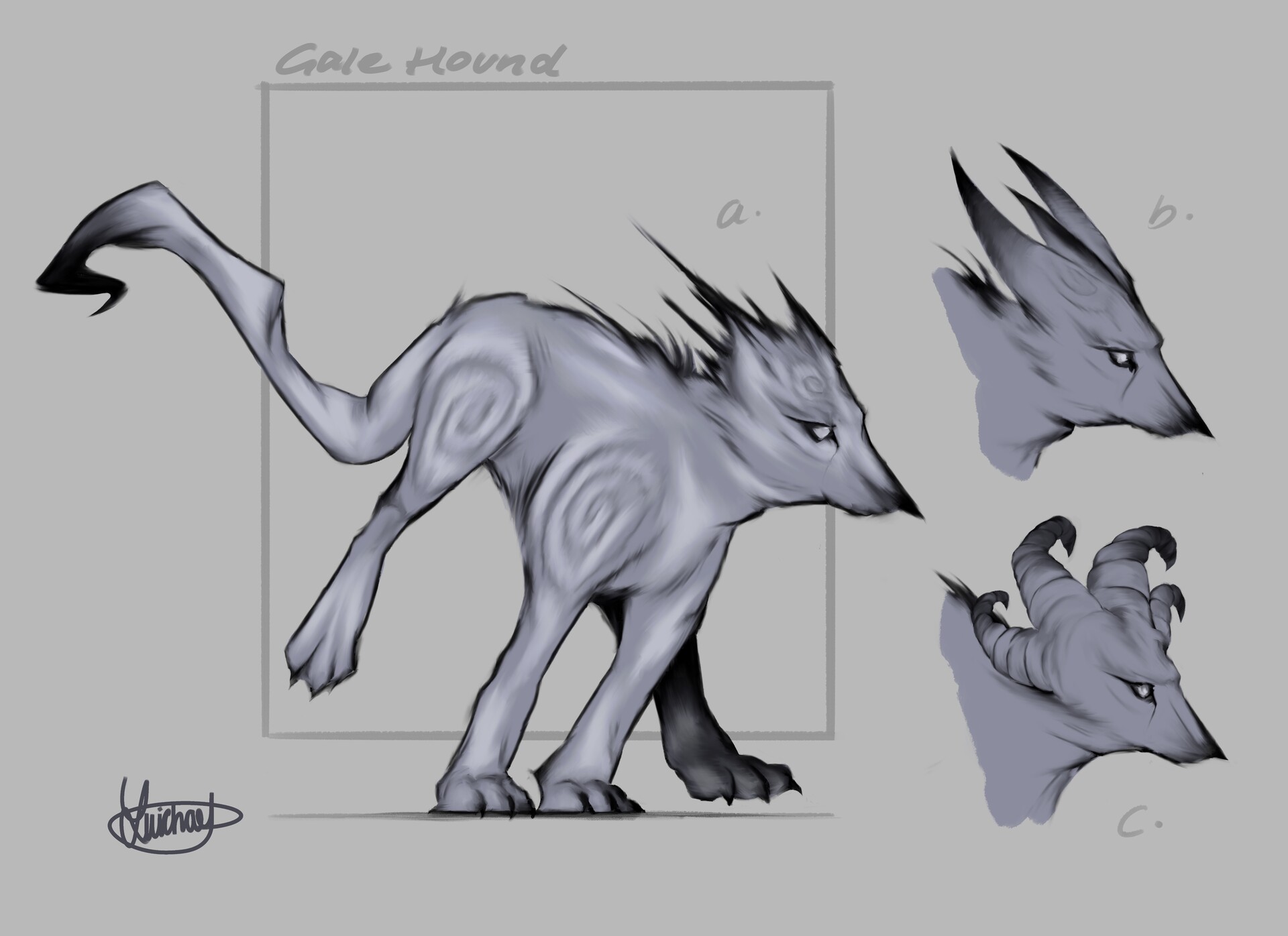 ArtStation - Gale Hound (Primal Powers #1)