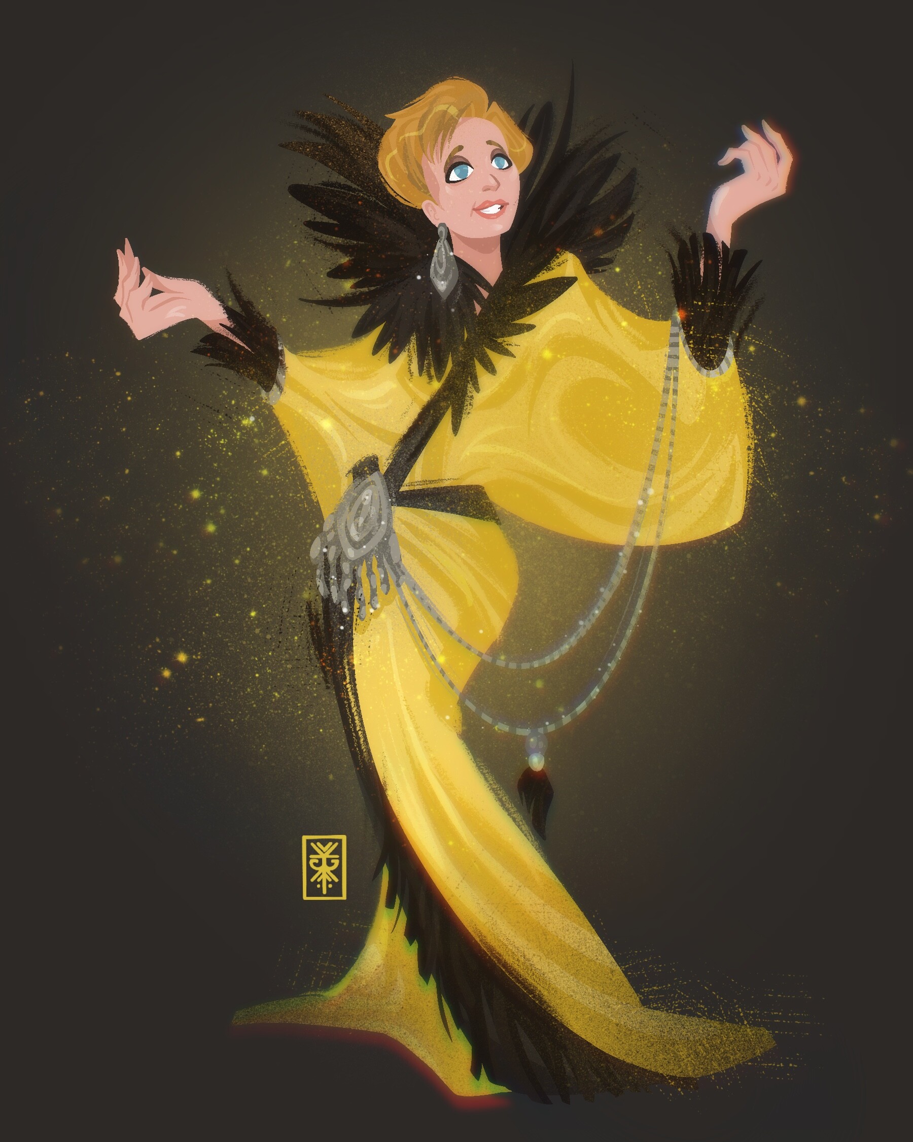 ArtStation - Dame Angela Lansbury