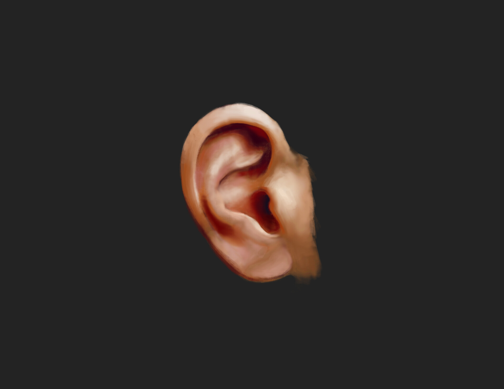 ArtStation - Ear Painting
