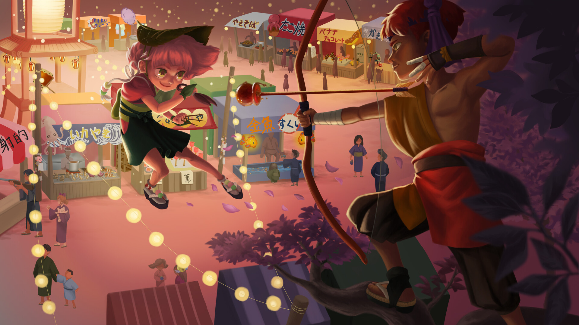 ArtStation - Festival Food Fight