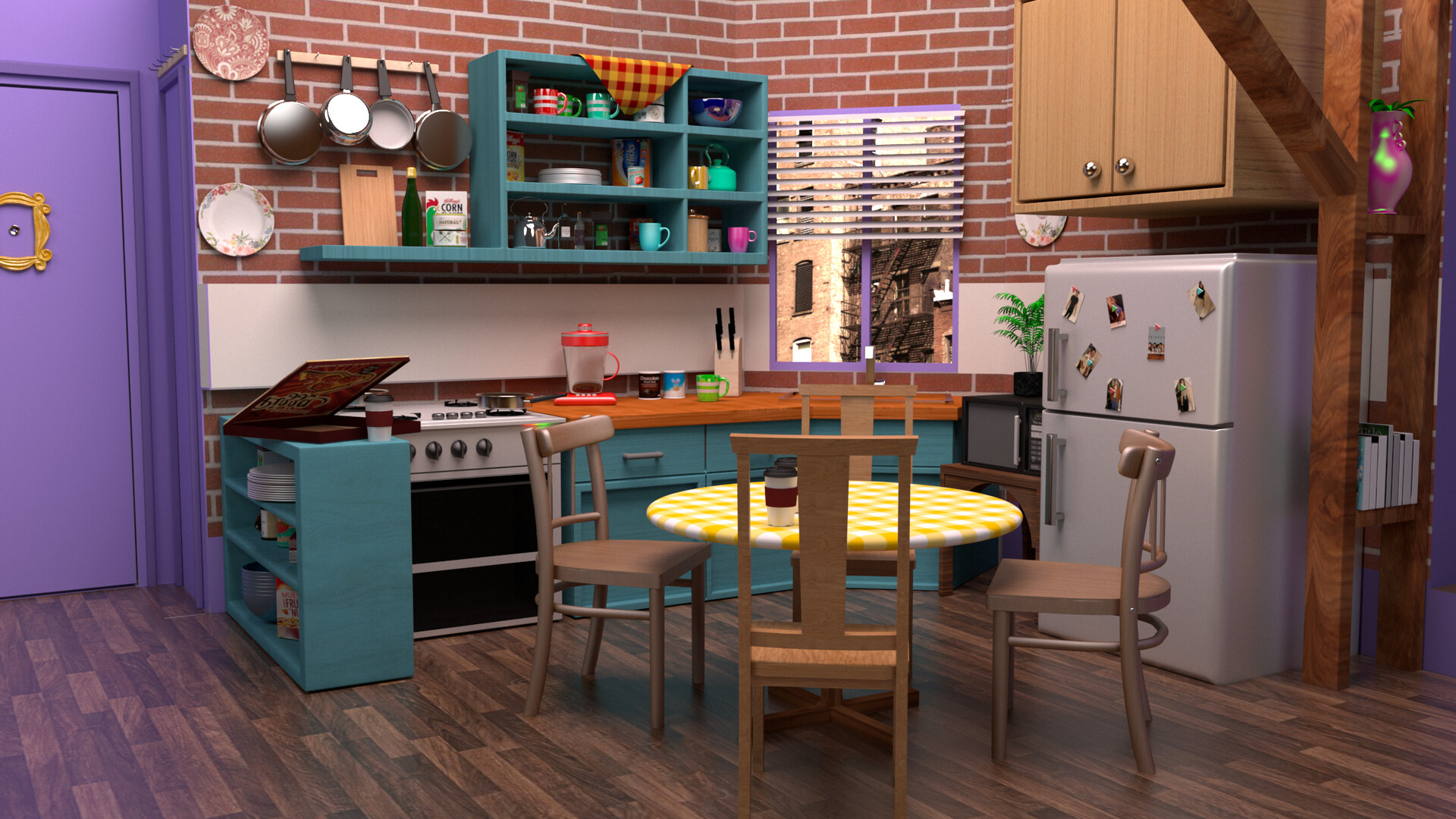 ArtStation - Monica's Kitchen (Concept Art)
