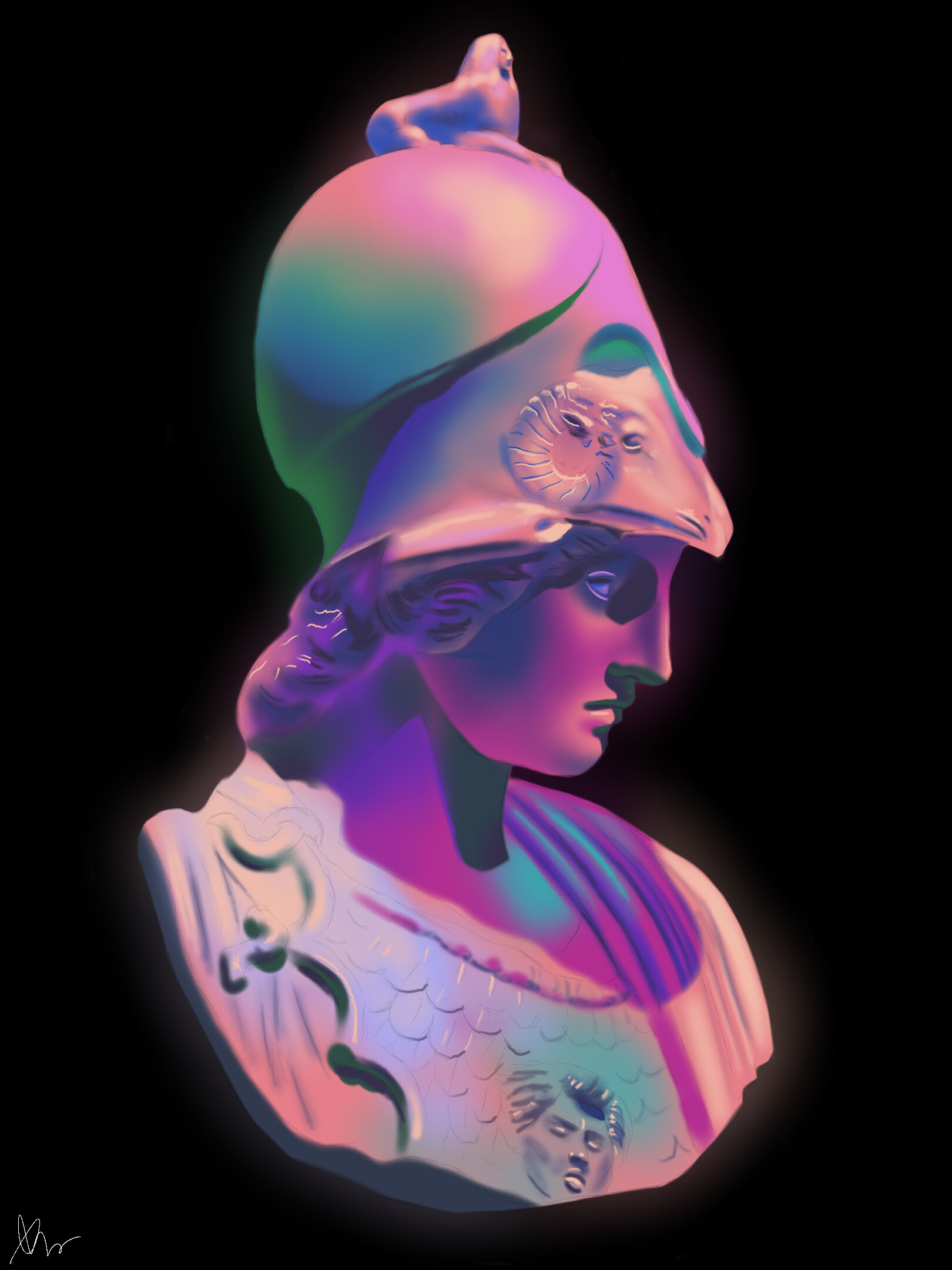 ArtStation - RAINBOW ATHENA