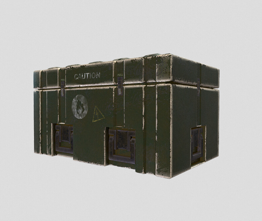 ArtStation - Chest Box Model