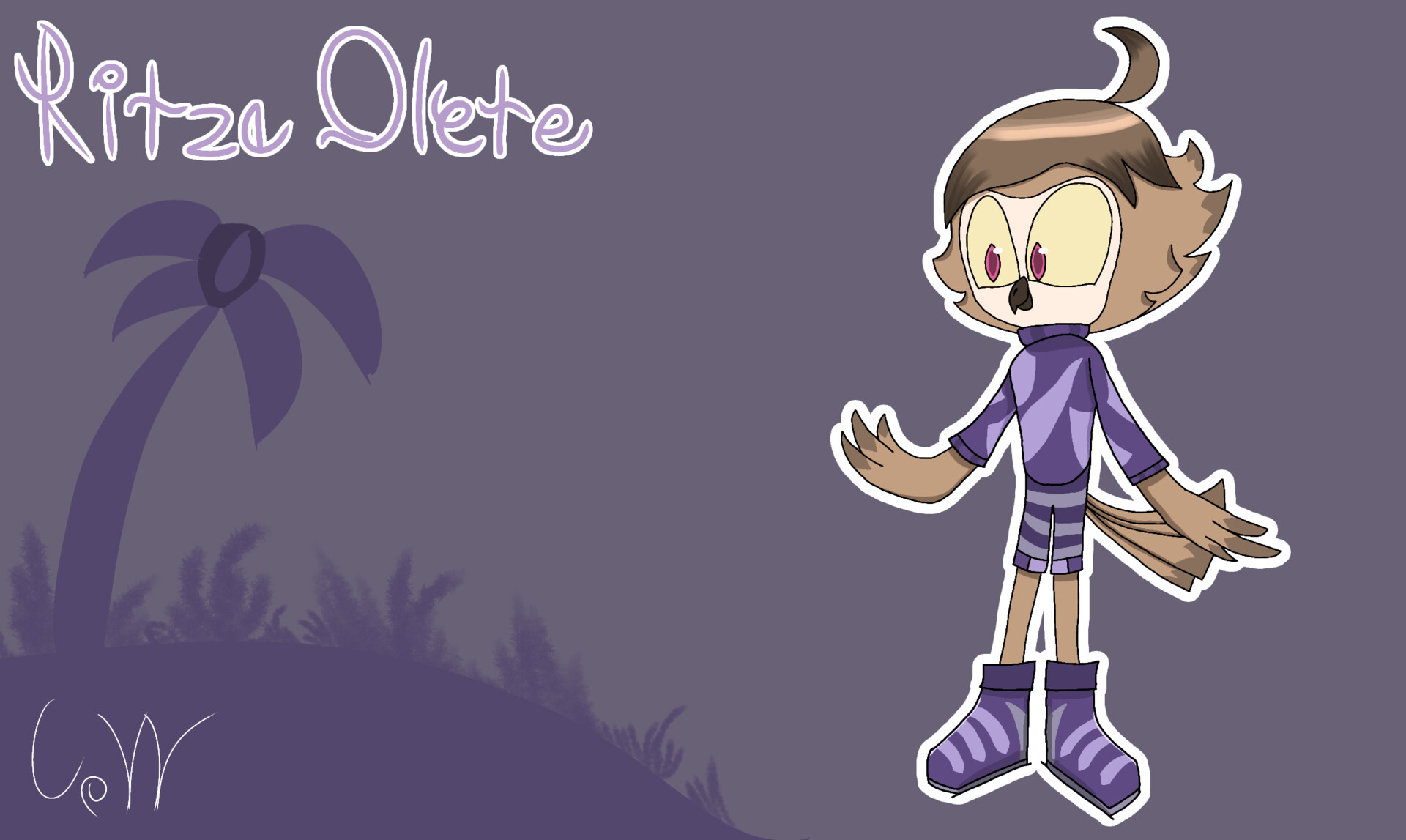 ArtStation - Sonic OC - Ritza Olete