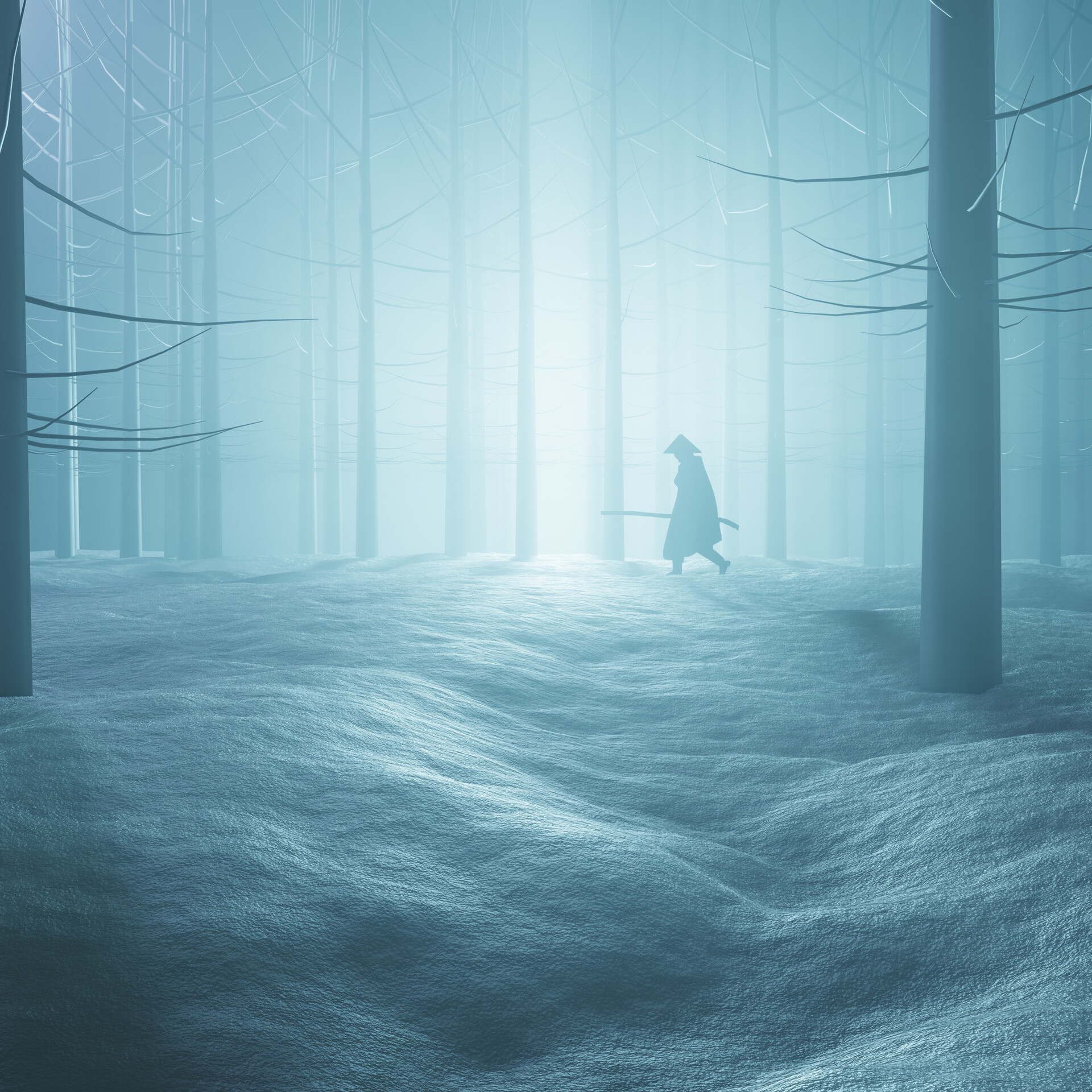 ArtStation - Snow Forest