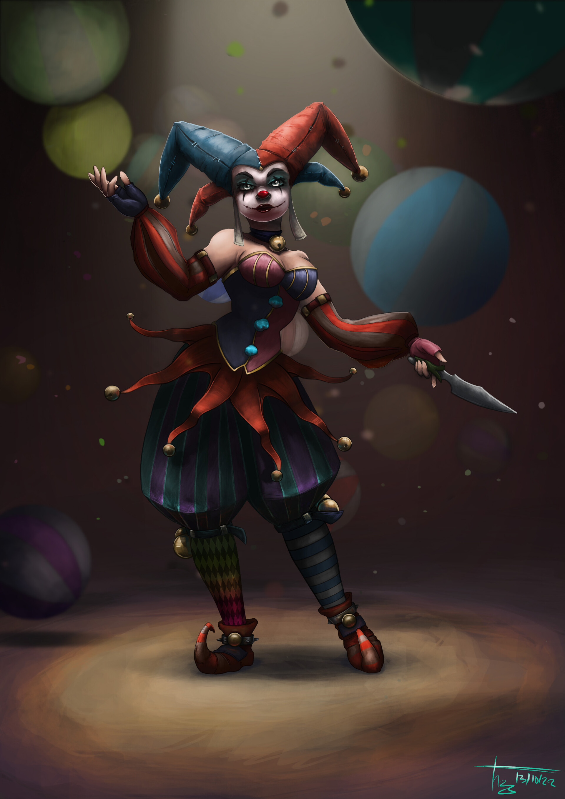 ArtStation - Devil Clown