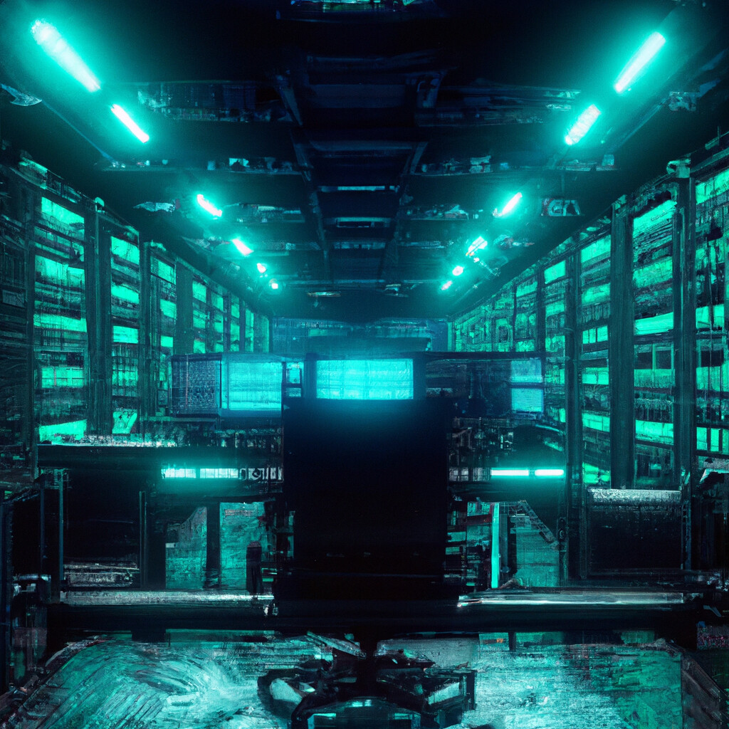 ArtStation - Cyberpunk Control Room 001