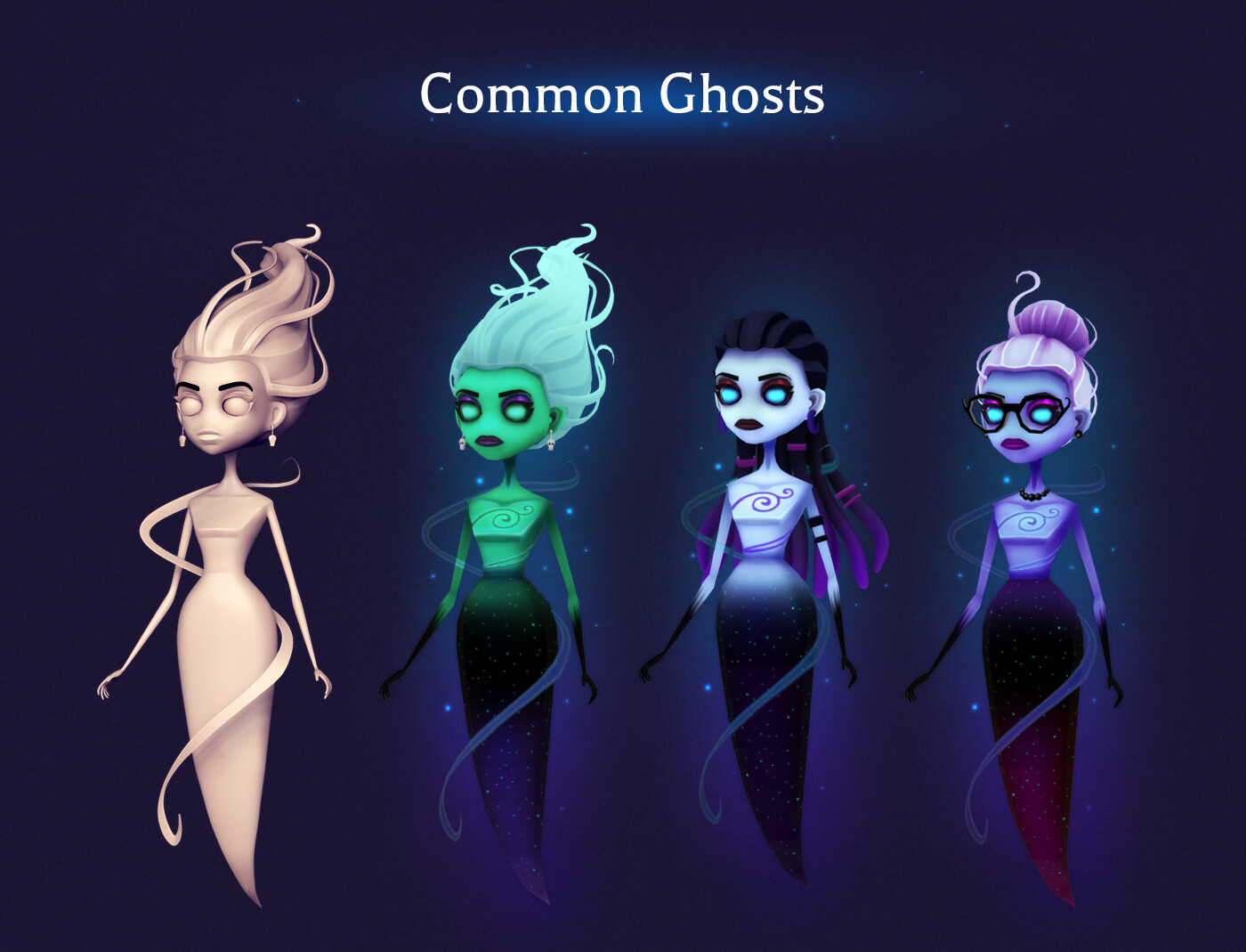 Gabriella Balista - Ghostopia: Character Art - Part 1