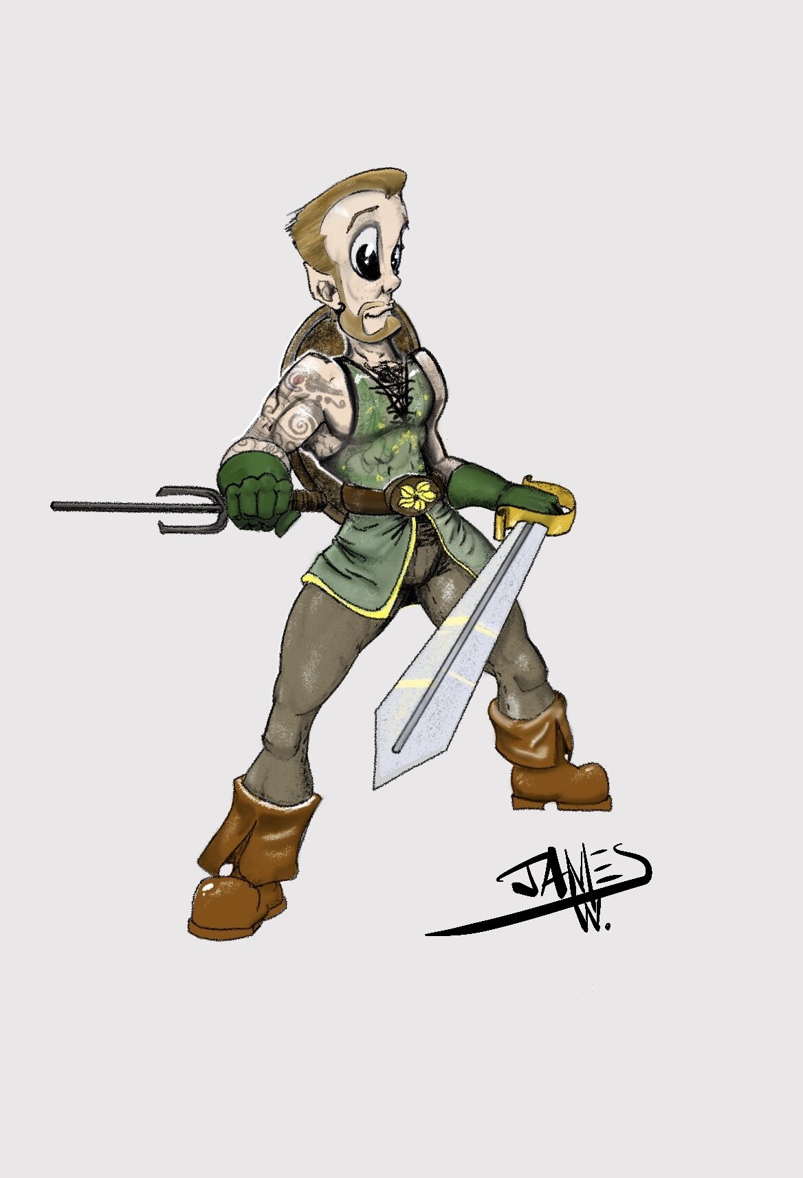 ArtStation - Orym of Bell’s Hells. CritRole