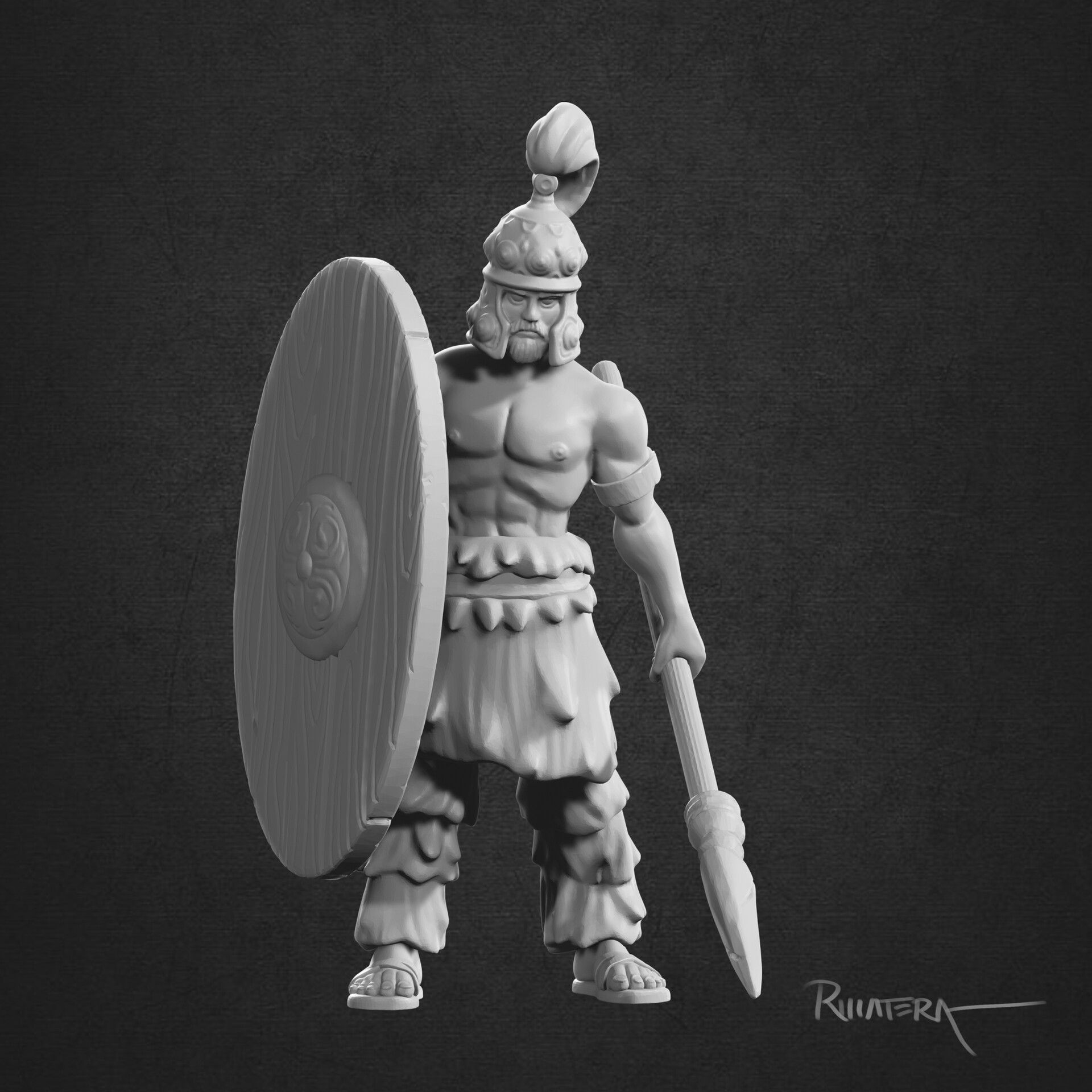 ArtStation - Celt tabletop miniature