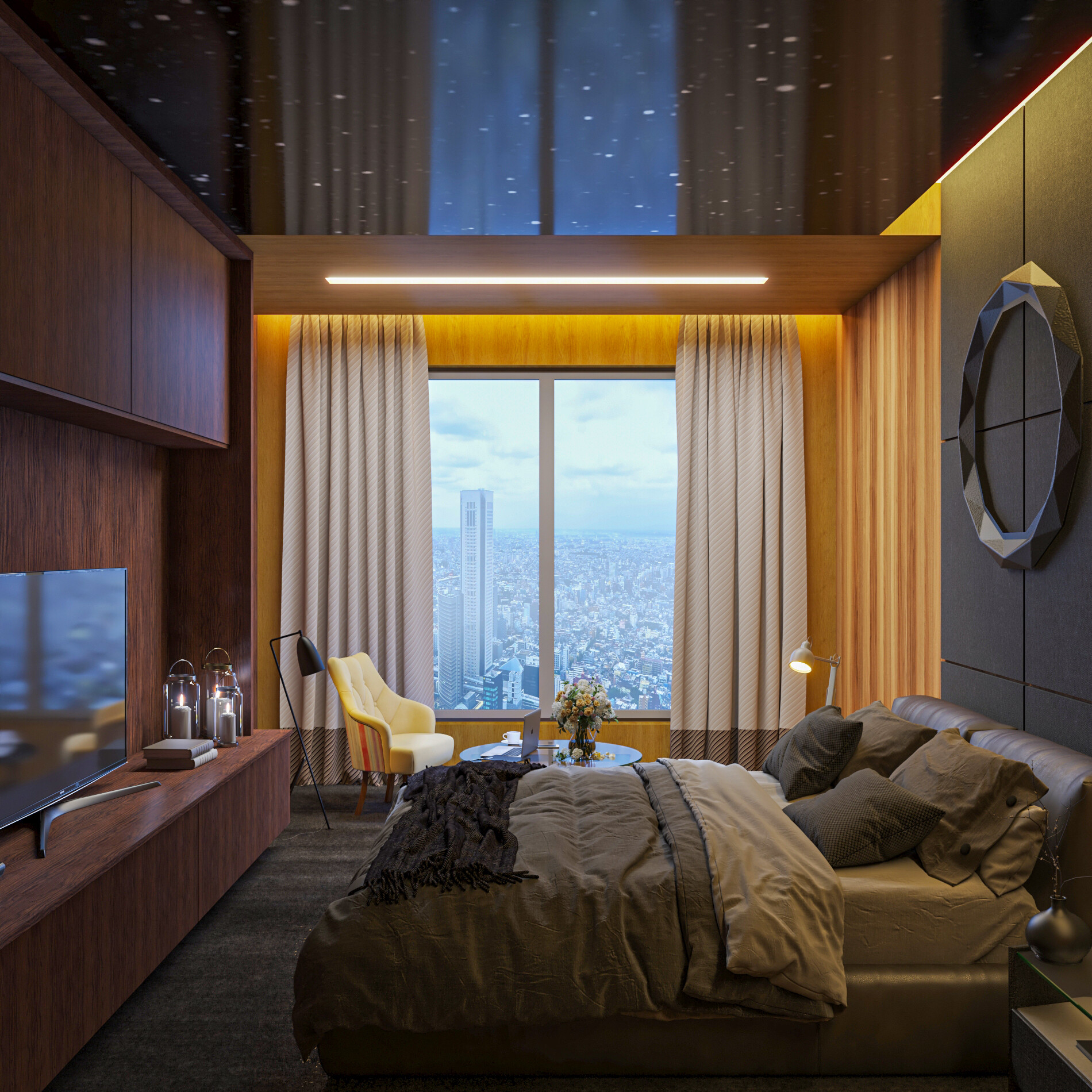 ArtStation - BED ROOM DESIGN