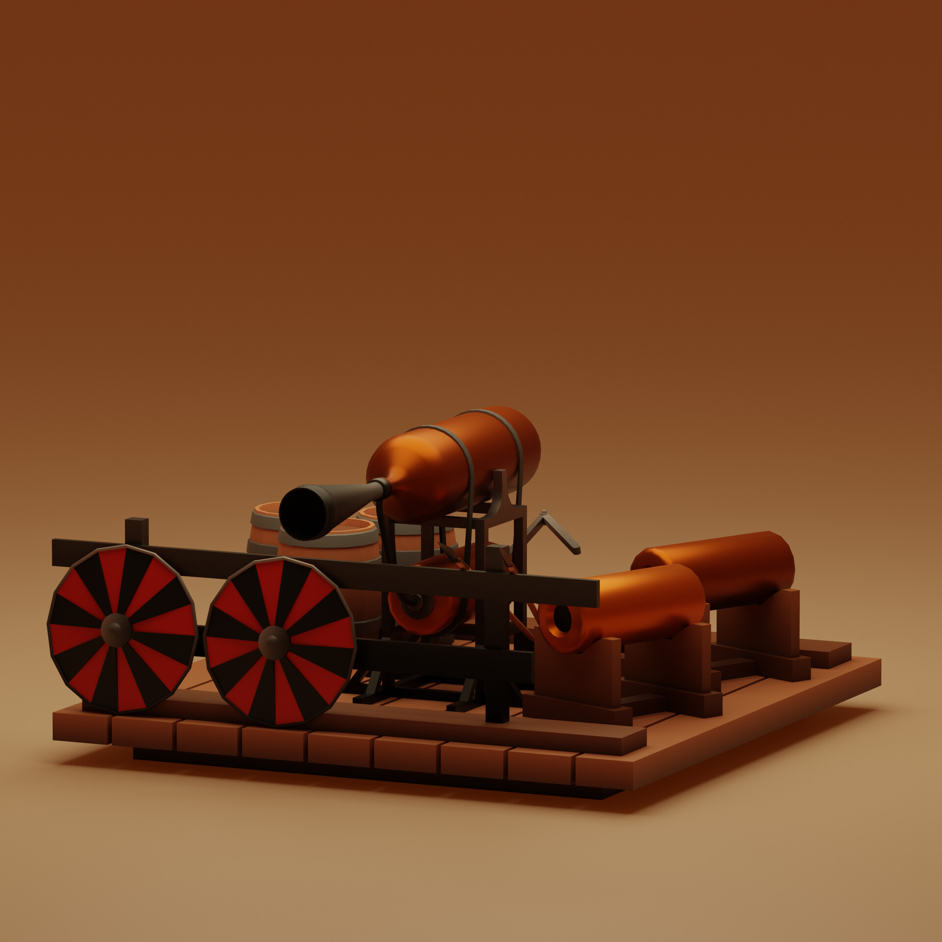 ArtStation - Flamethrower tower