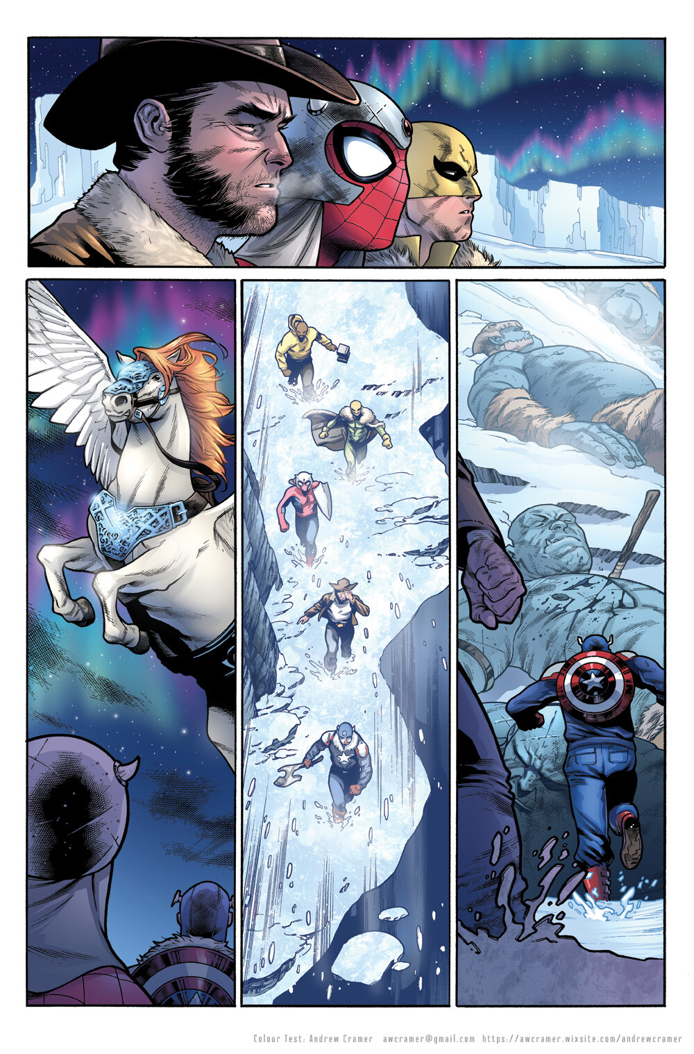 ArtStation - Marvel Land of Giants pages