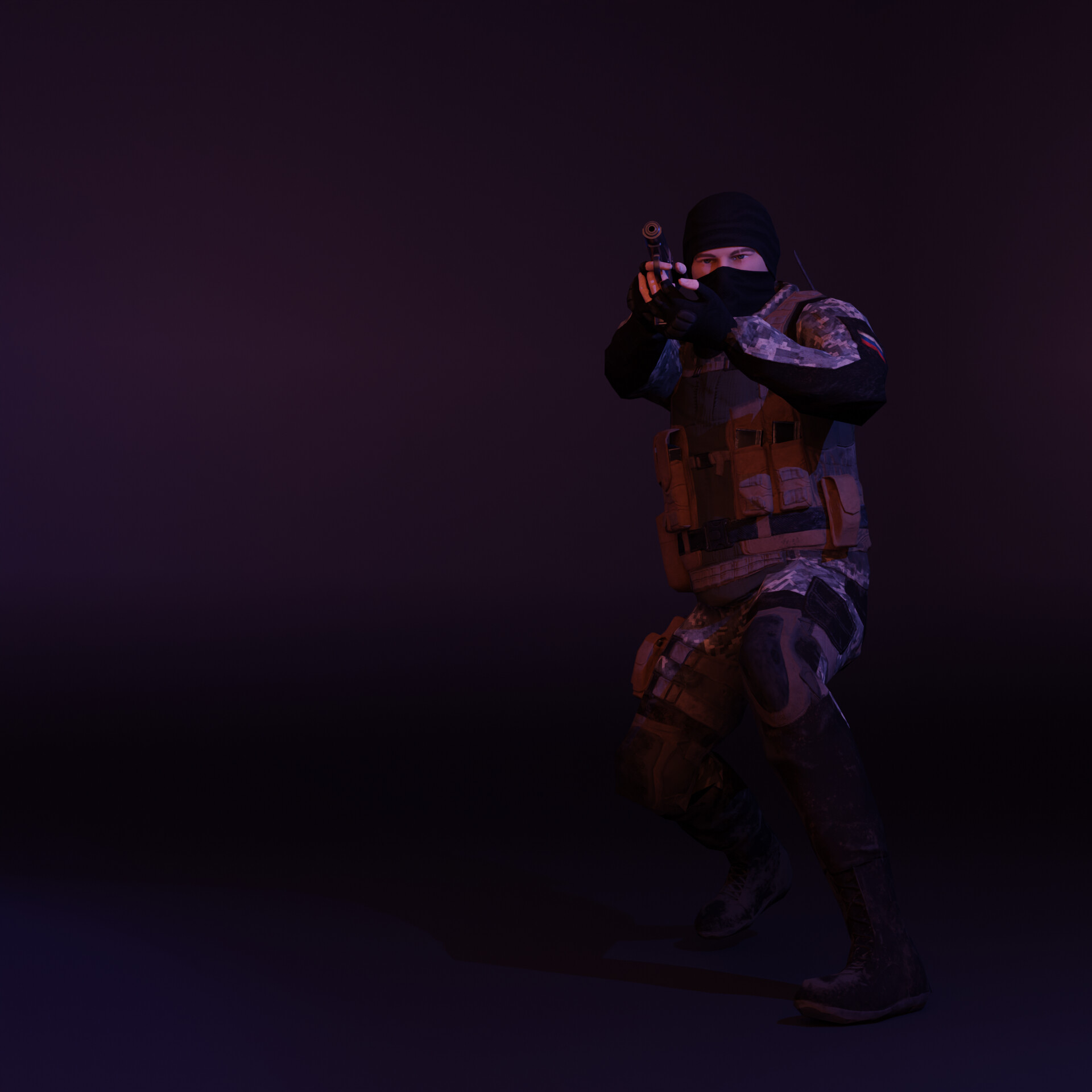 ArtStation - Igor - Spetsnaz Soldier