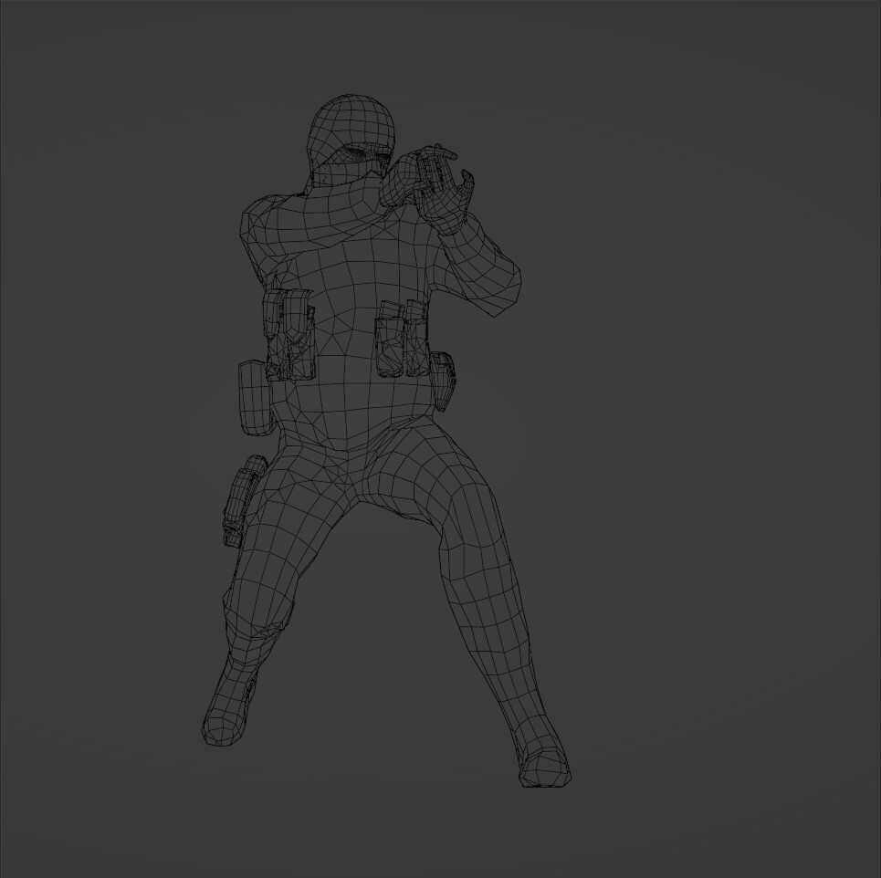 Spetsnaz Soldier Drawing