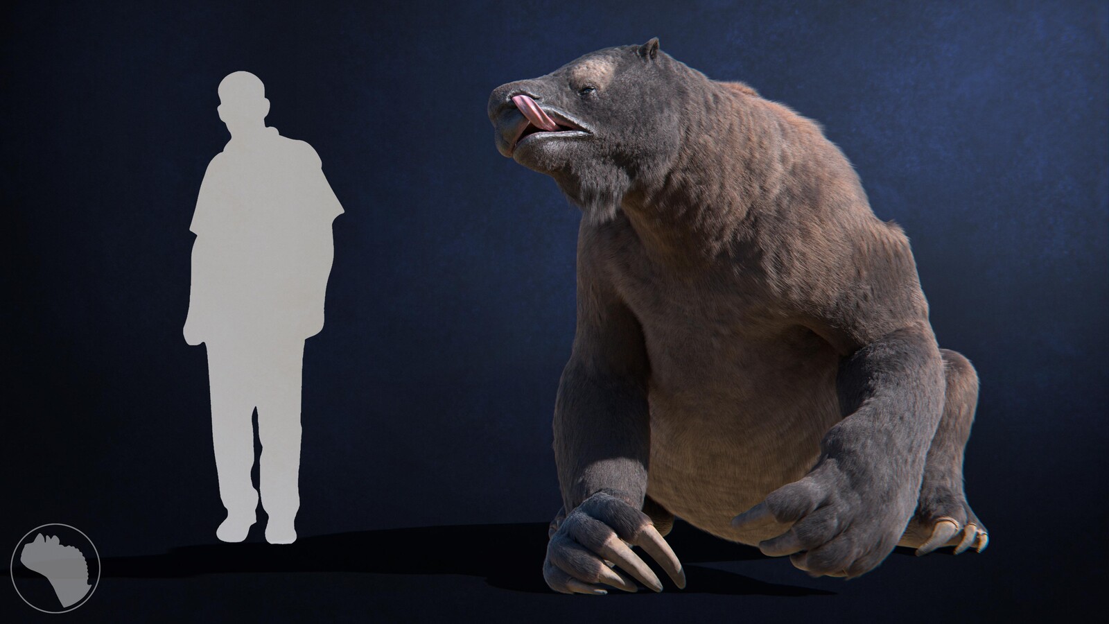Jonathan Harris - Megatherium Life Reconstruction