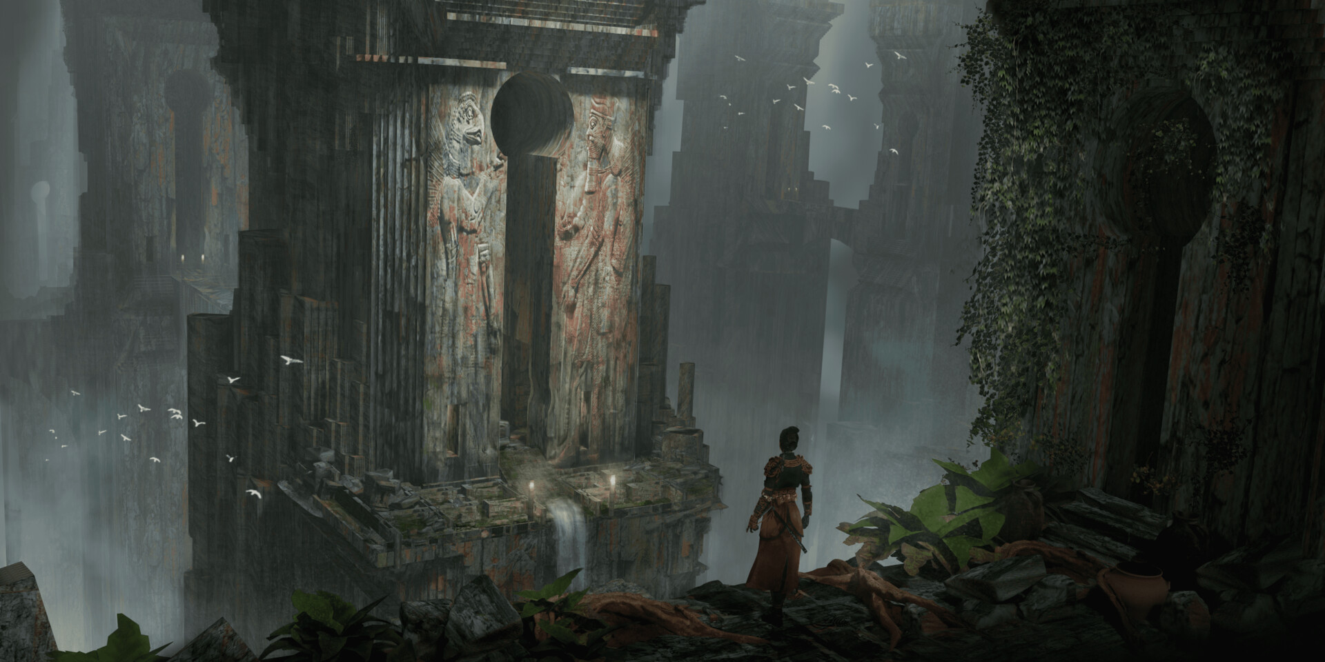 ArtStation - Underground Ruins